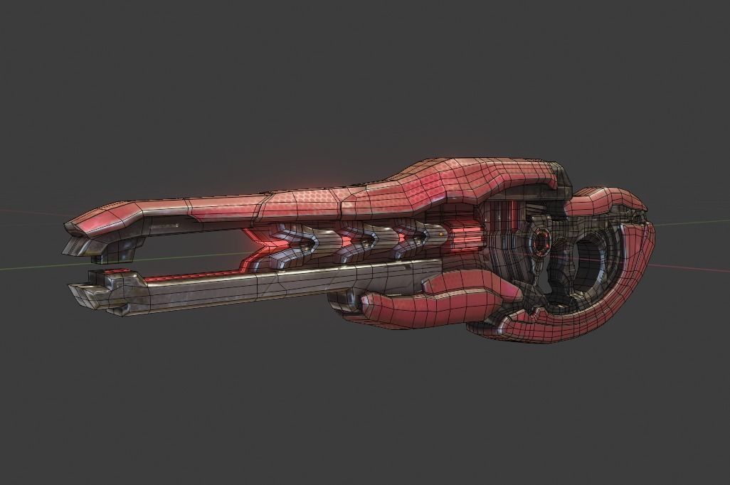3D model Halo Infinite Stalker Rifle VR / AR / low-poly | CGTrader