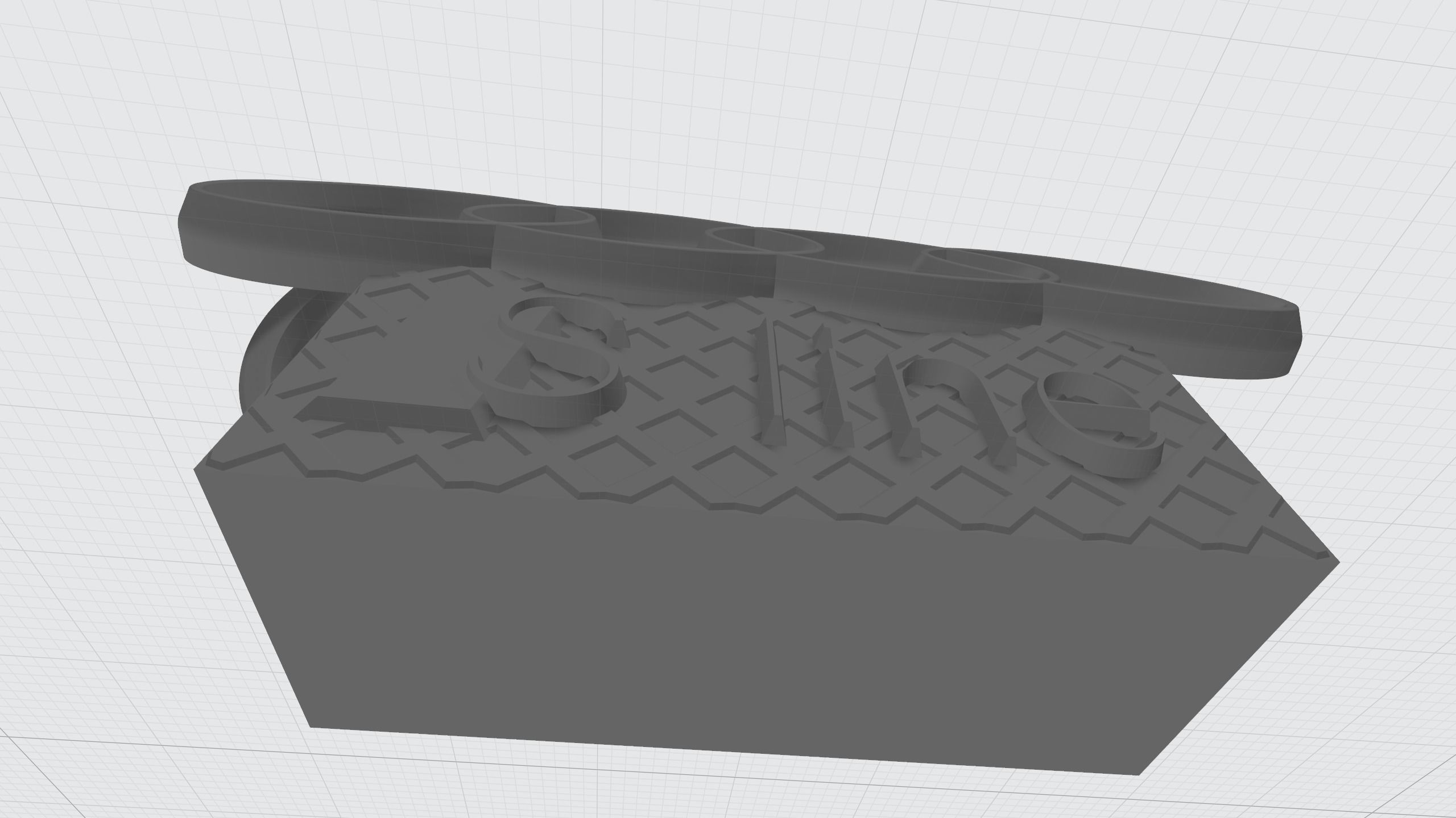 Audi Logo 3D model 3D printable | CGTrader