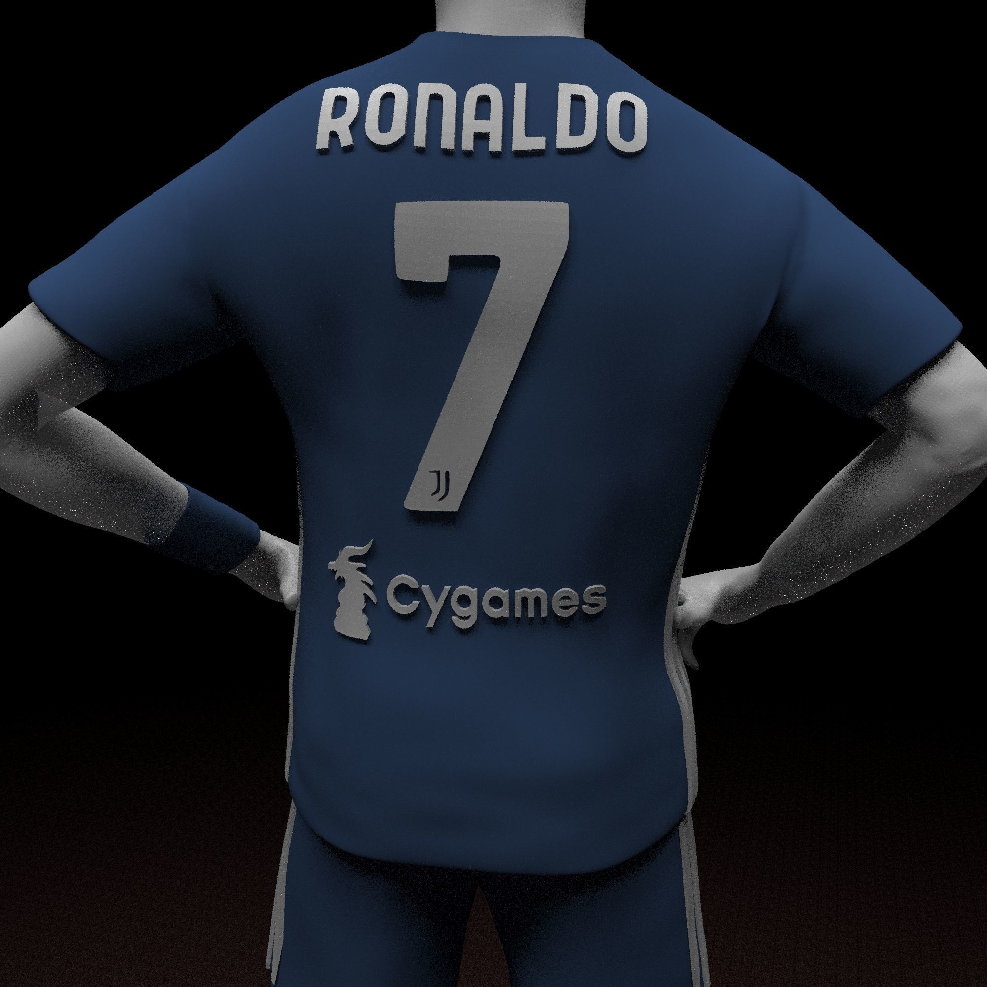 Christiano Ronaldo STL file ready for printing 3D model 3D printable ...