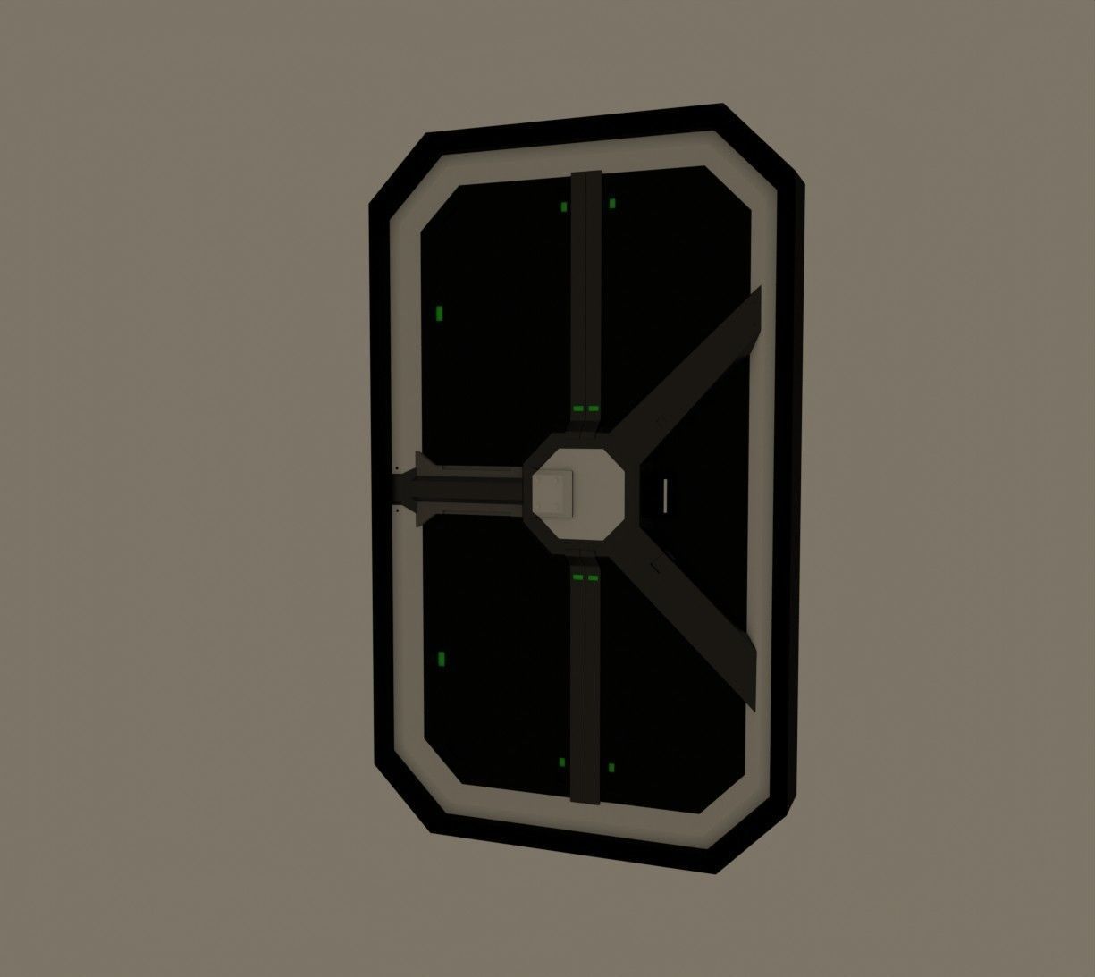 Space ships hatch free 3D model | CGTrader