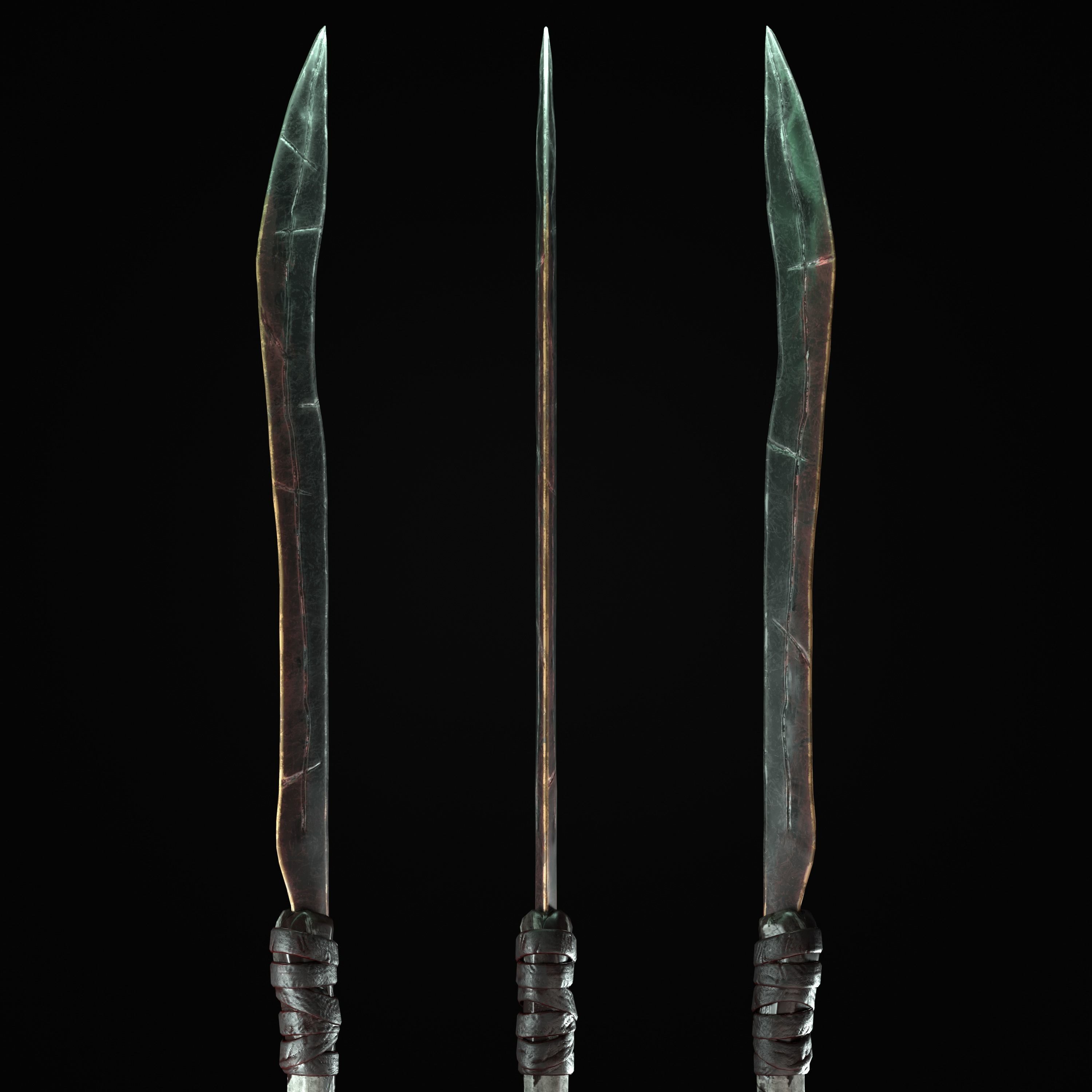 3D model Sabre-Sword Mark III VR / AR / low-poly | CGTrader