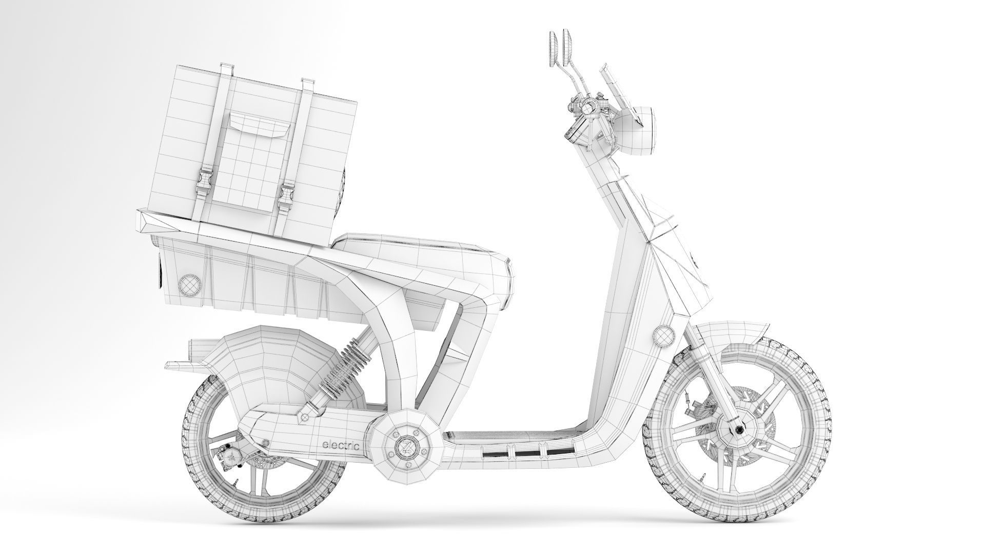 Mahindra GenZe 2 electric scooter Bike 3D model | CGTrader