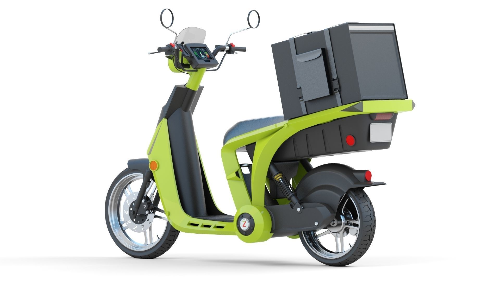 Mahindra GenZe 2 electric scooter Bike 3D model | CGTrader