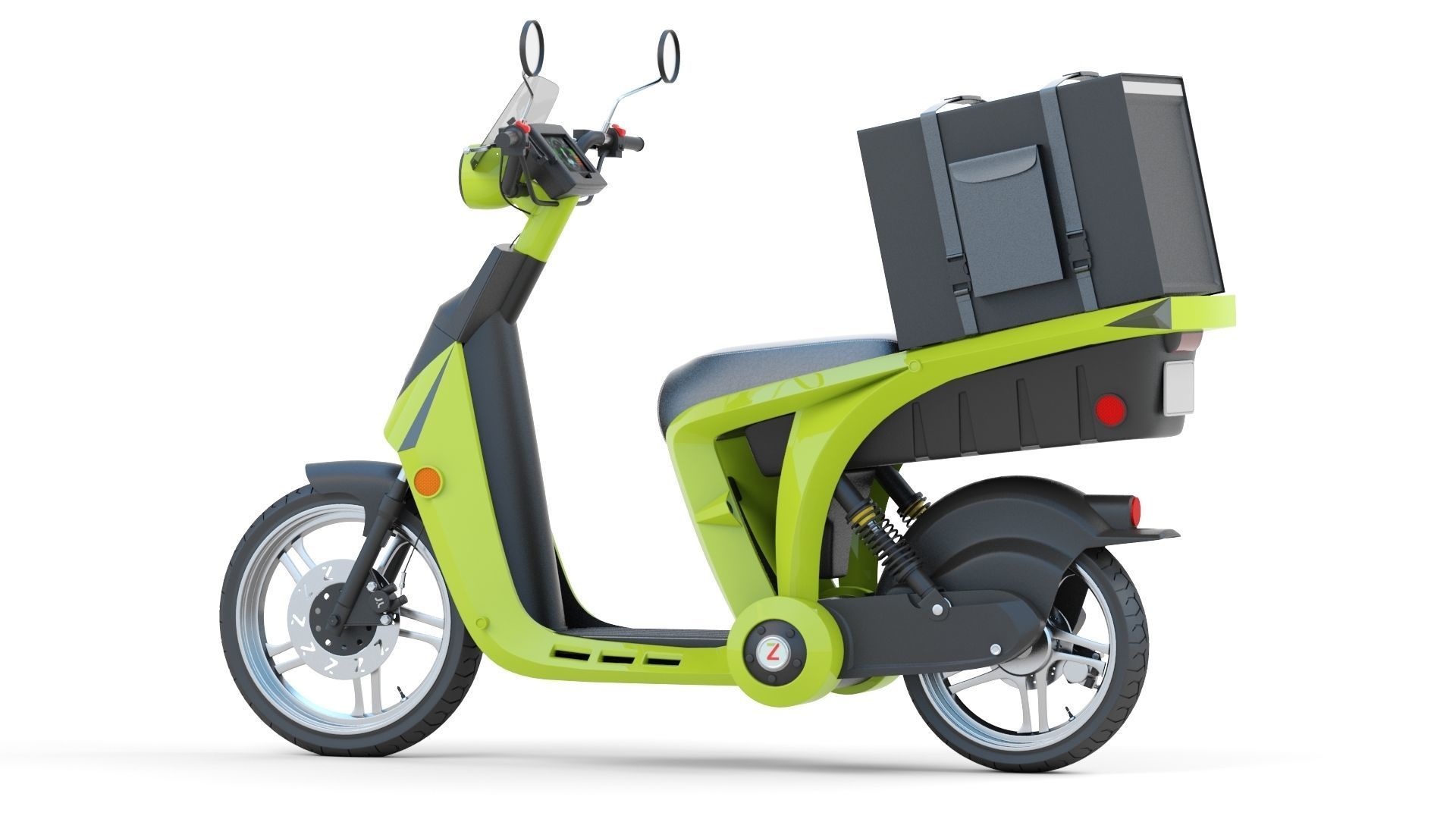 Mahindra GenZe 2 electric scooter Bike 3D model | CGTrader