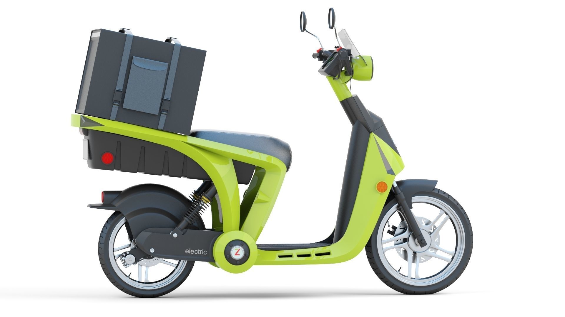 Mahindra GenZe 2 electric scooter Bike 3D model | CGTrader