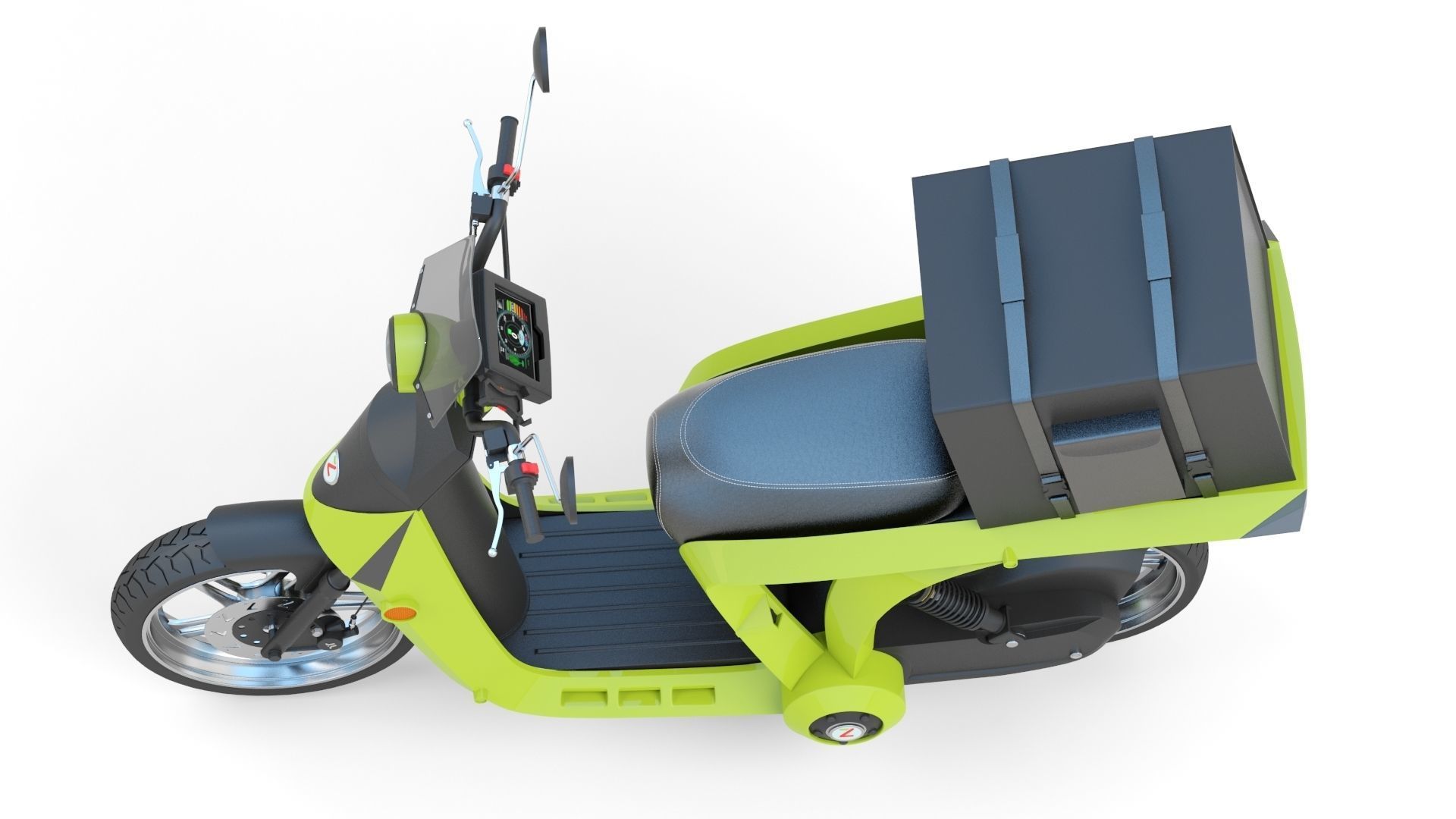 Mahindra GenZe 2 electric scooter Bike 3D model | CGTrader