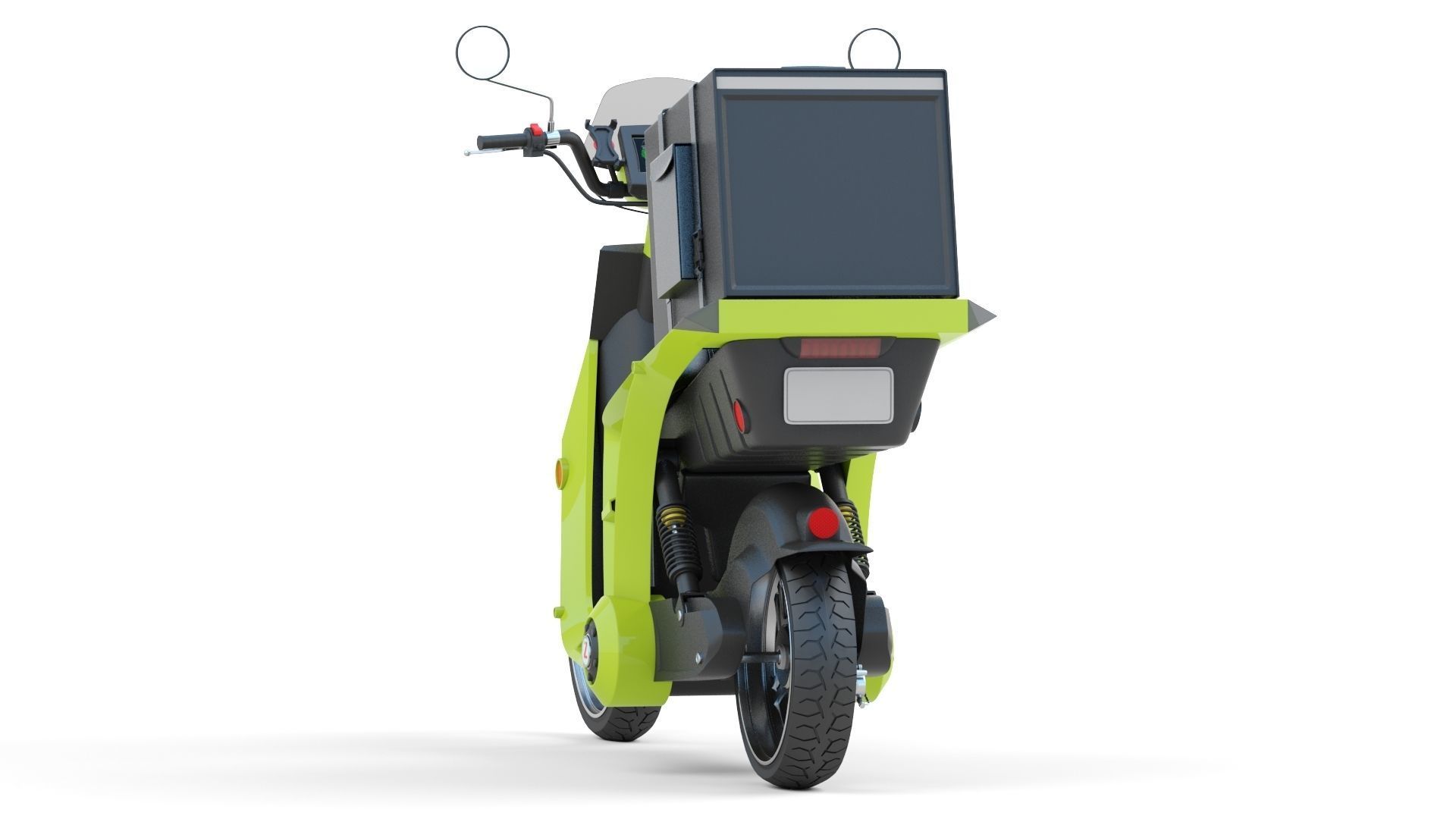Mahindra GenZe 2 electric scooter Bike 3D model | CGTrader