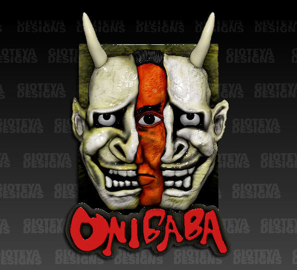 Onibaba 1964 Terror Film Poster 3D model | CGTrader
