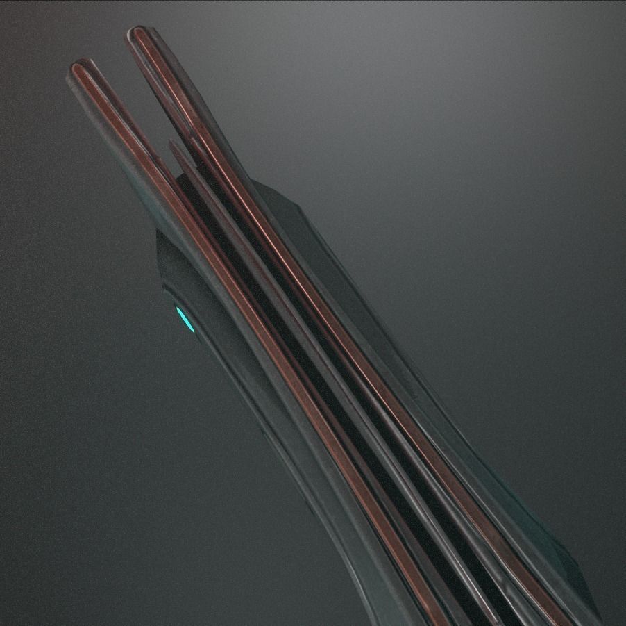 3D model Futuristic Handgun VR / AR / low-poly animated | CGTrader