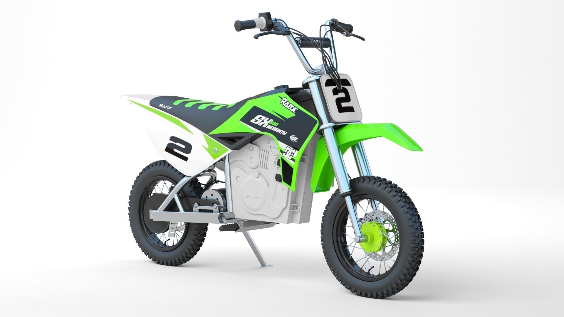 Razor Dirt Rocket SX500 McGrath Electric 3D model | CGTrader