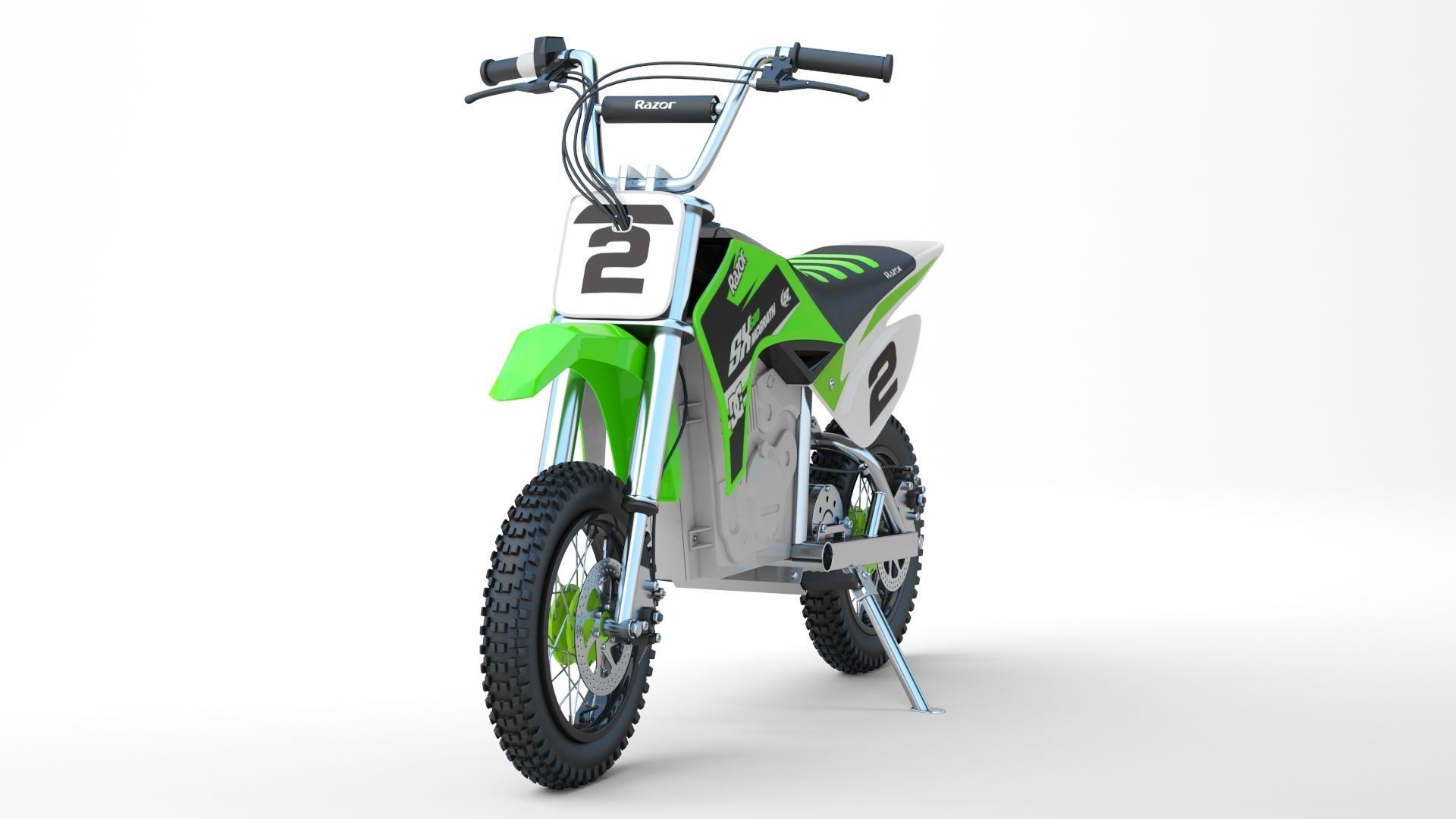 Razor Dirt Rocket SX500 McGrath Electric 3D model | CGTrader