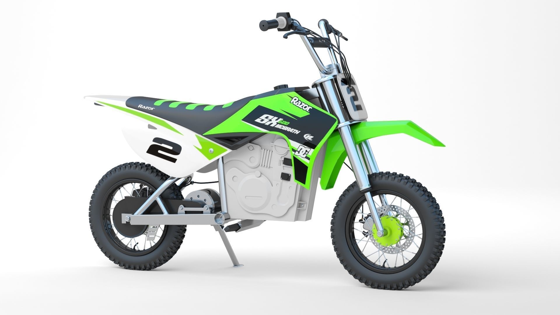 Razor Dirt Rocket SX500 McGrath Electric 3D model | CGTrader