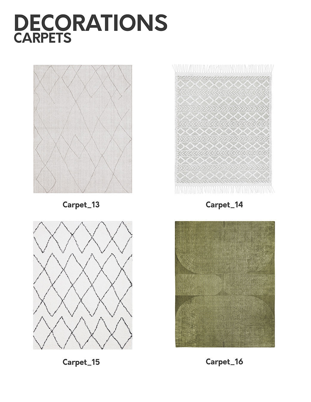 2D Floor Plan Furniture - Top View PSD - MORE than 300 cutouts 3D model ...