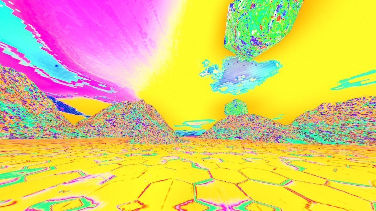 Cubemap Skybox Set Synth Springs HDRI Layout For Game Dev Texture ...