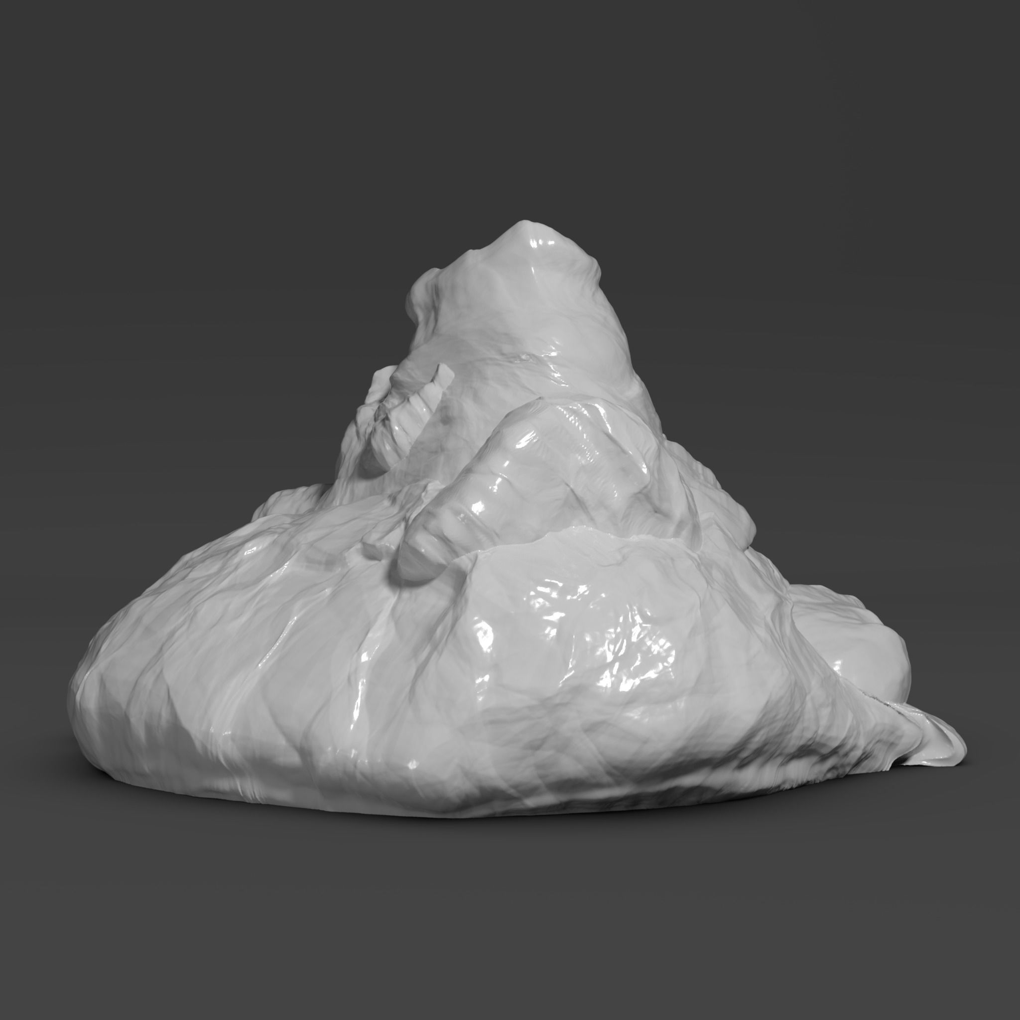 volcano - volcan free 3D model 3D printable | CGTrader