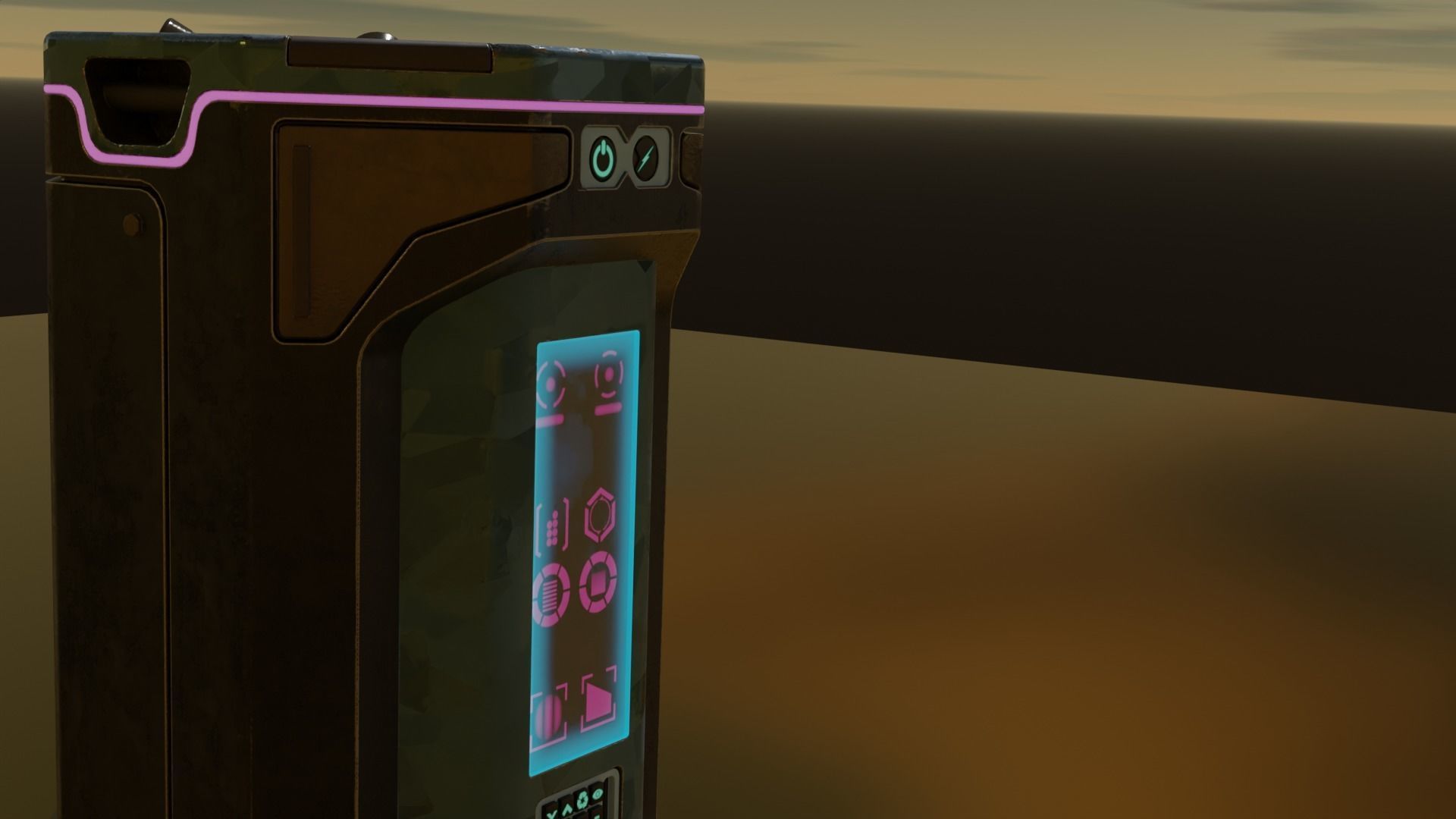 Futuristic Portable Mini Power Station 3D model | CGTrader