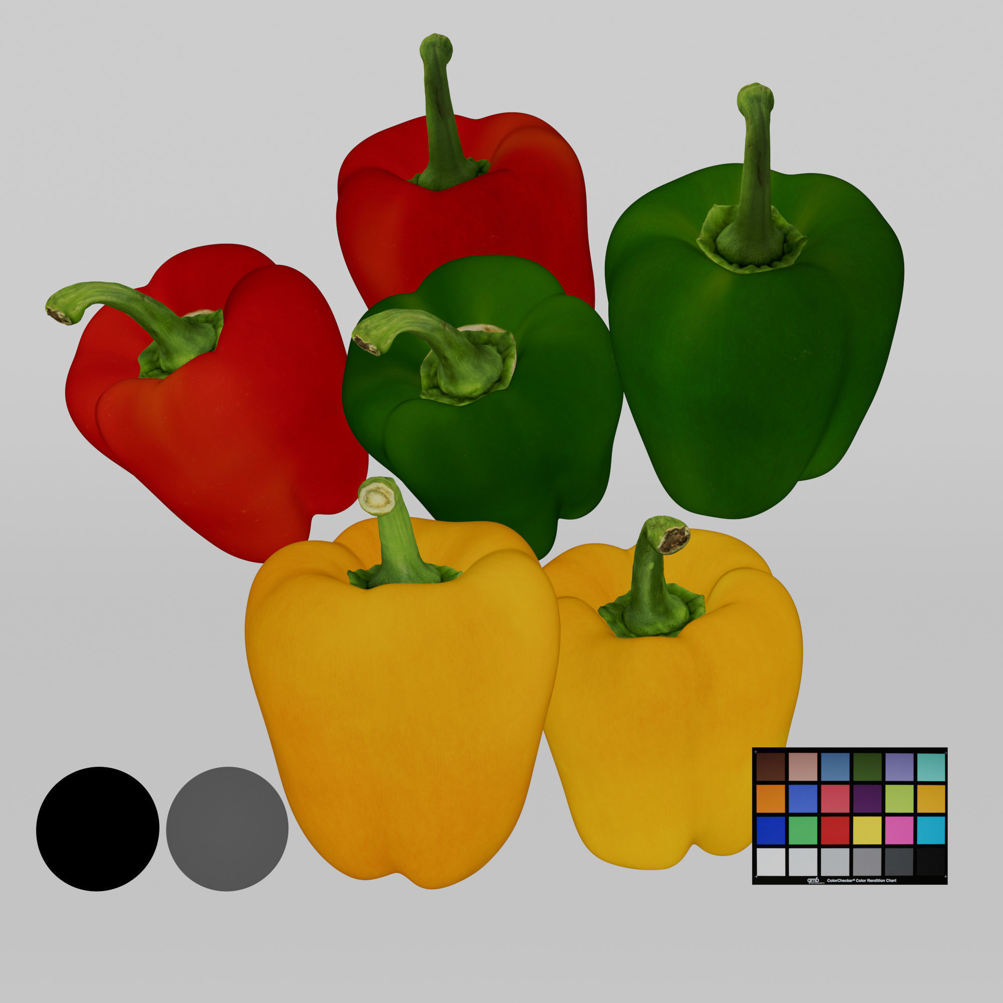 Paprika - Package 3D model | CGTrader