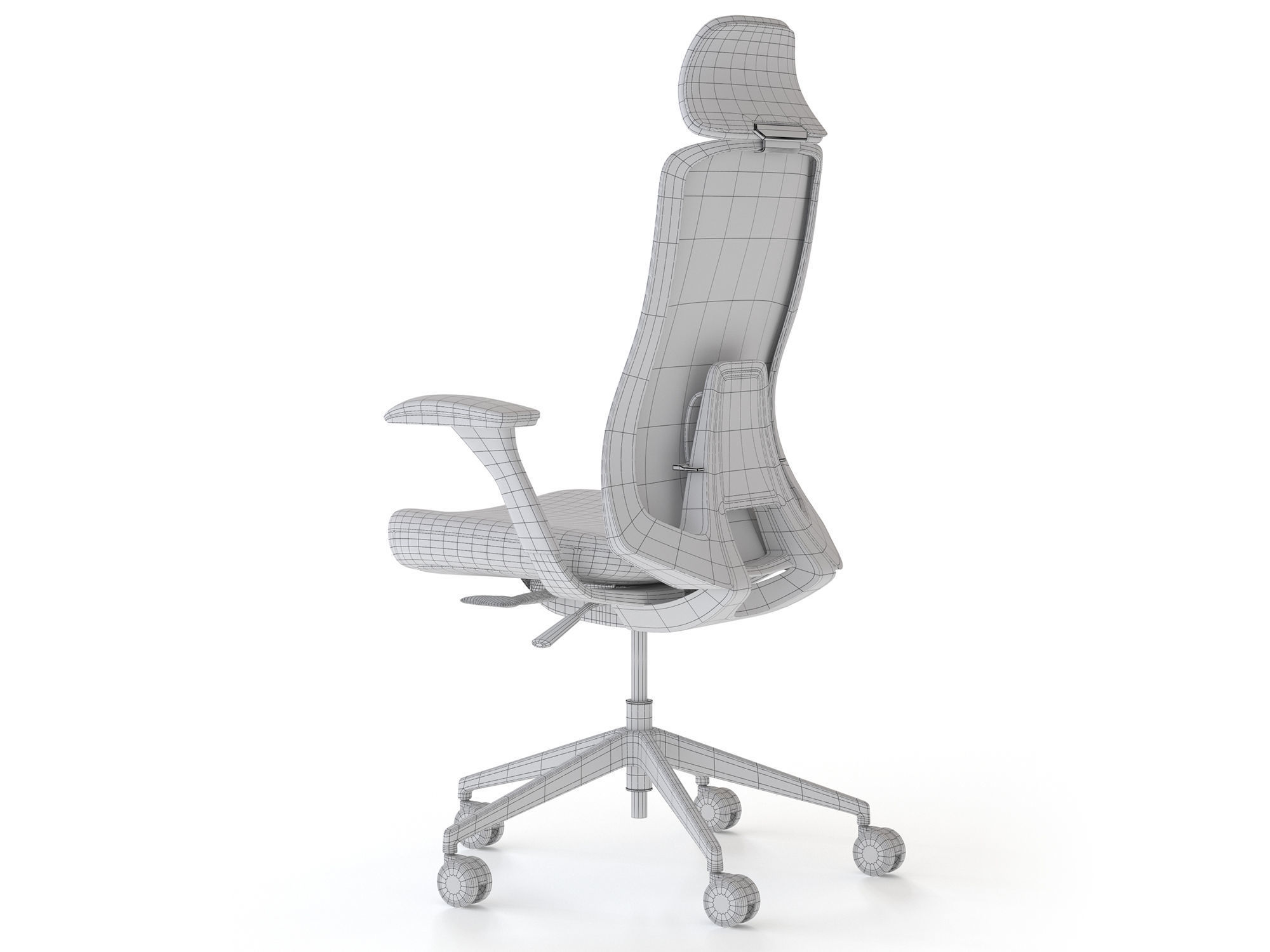 FEDO Office Chair 3D model | CGTrader