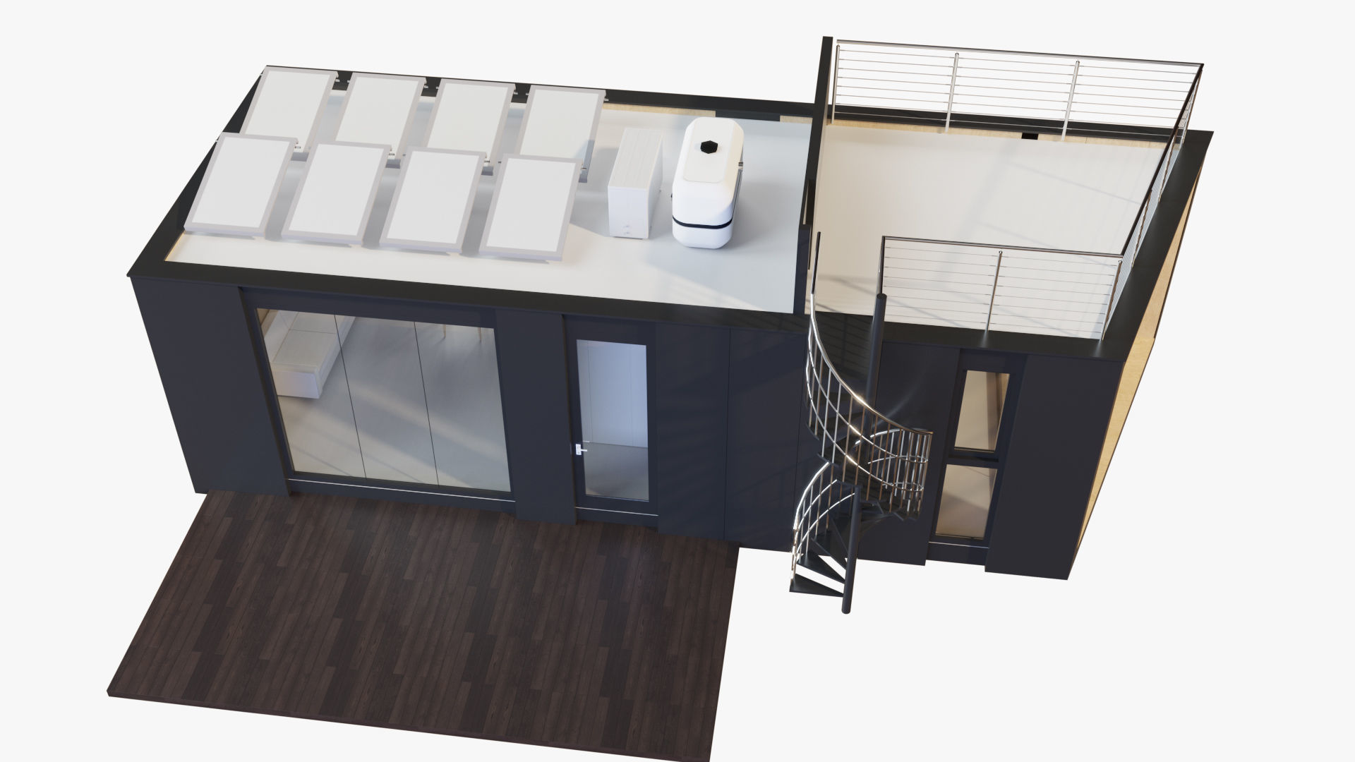 Tiny House 3D model | CGTrader