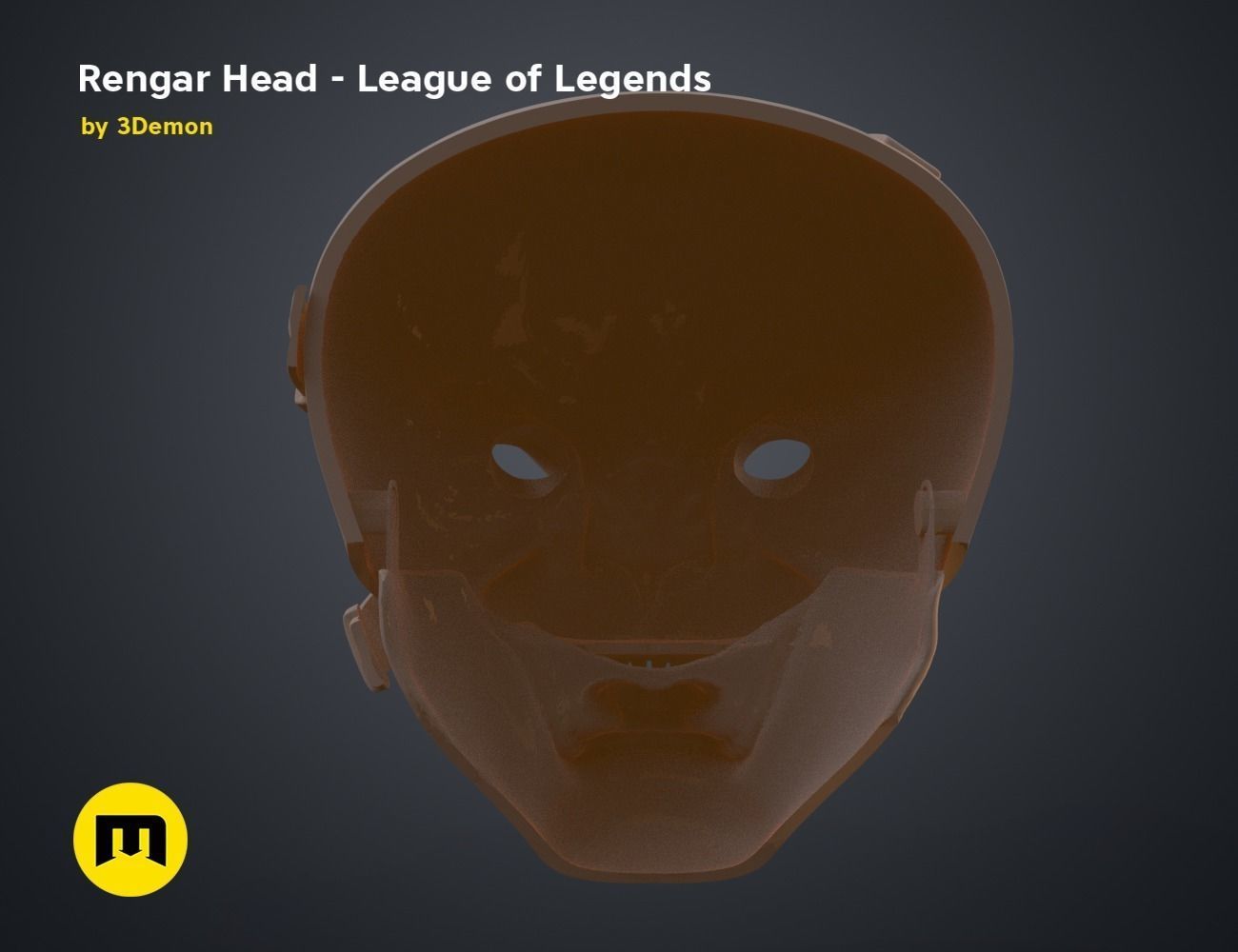 Rengar Head - League of Legends 3D model 3D printable | CGTrader