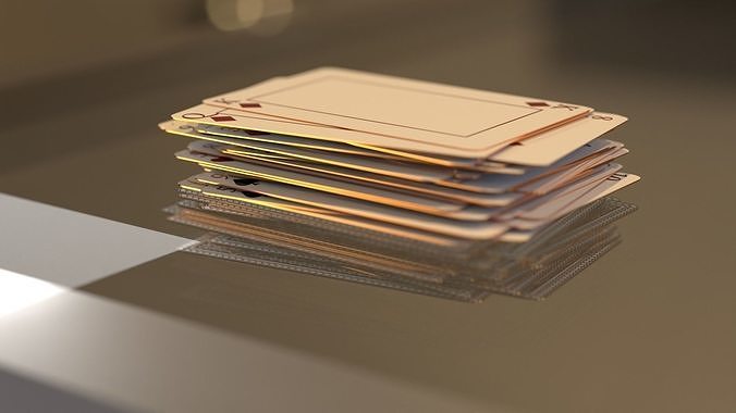 Deck of Cards free 3D model | CGTrader