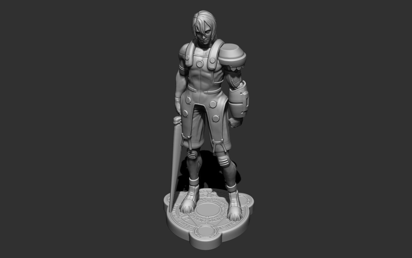 PSO HUmar character model 3D model 3D printable | CGTrader