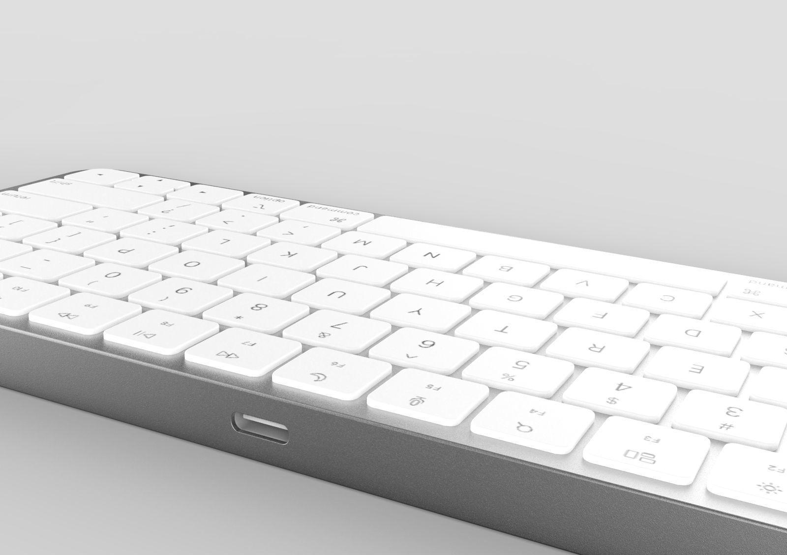 Magic Keyboard with Touch ID 3D model | CGTrader