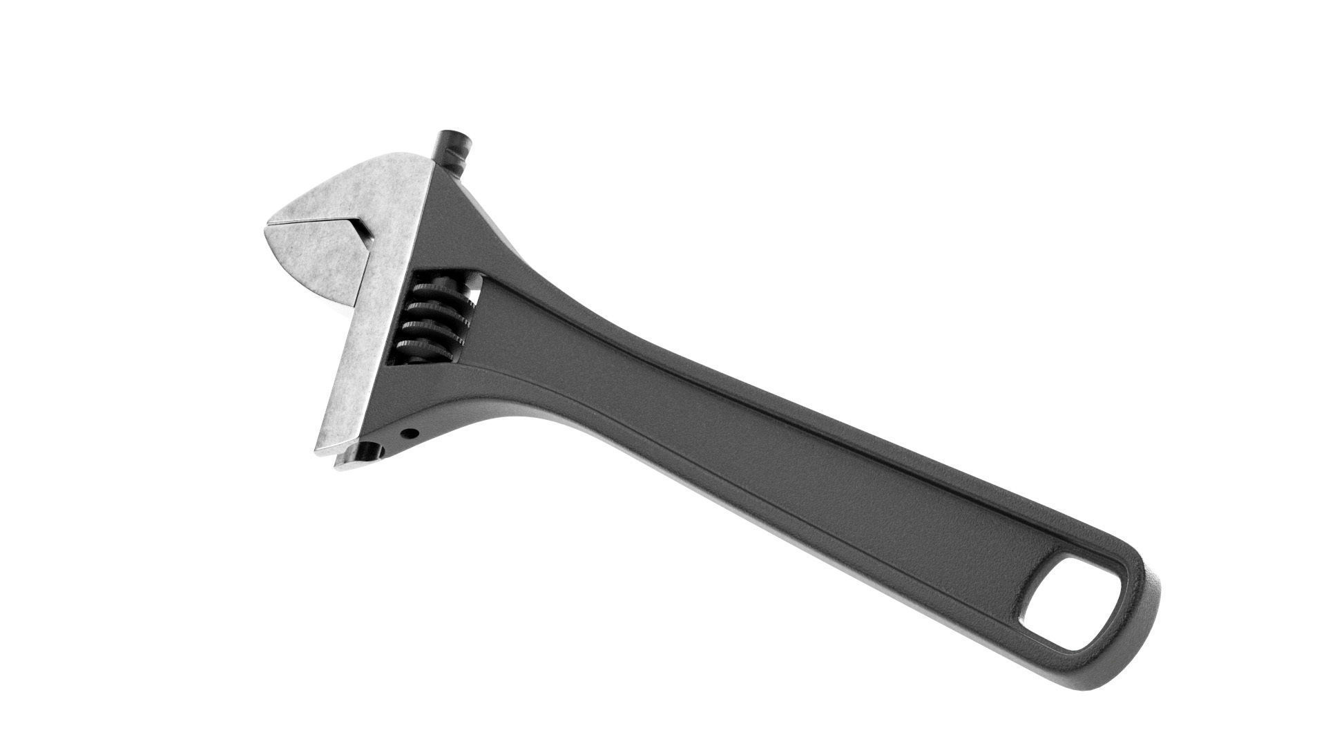 Adjustable Wrench 3D model | CGTrader
