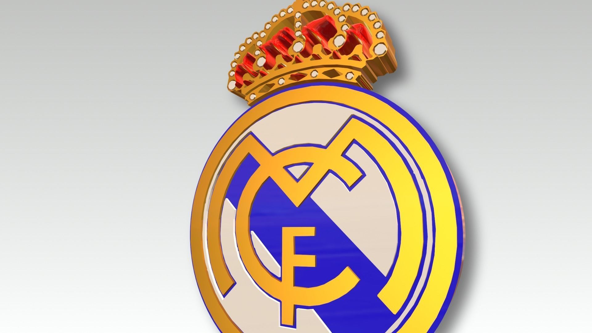 Real Madrid Badge 3D model | CGTrader
