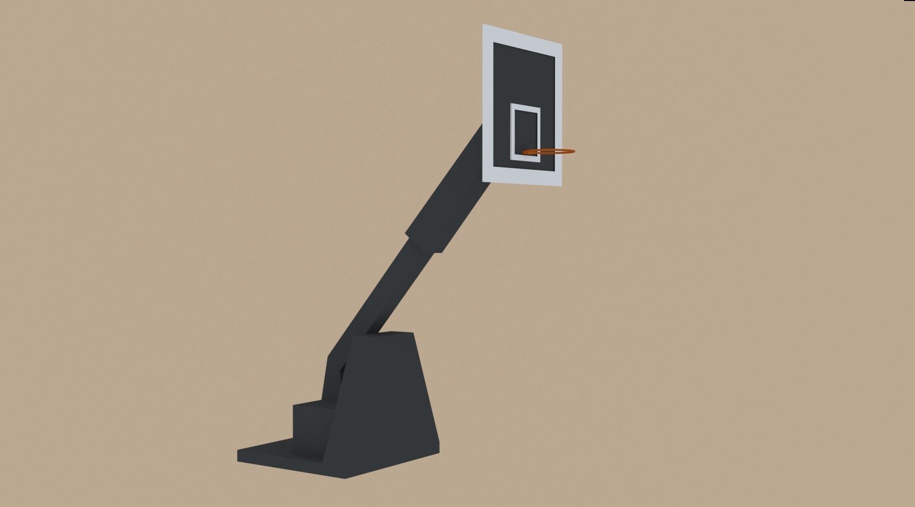3D model Basketball hoop VR / AR / low-poly | CGTrader
