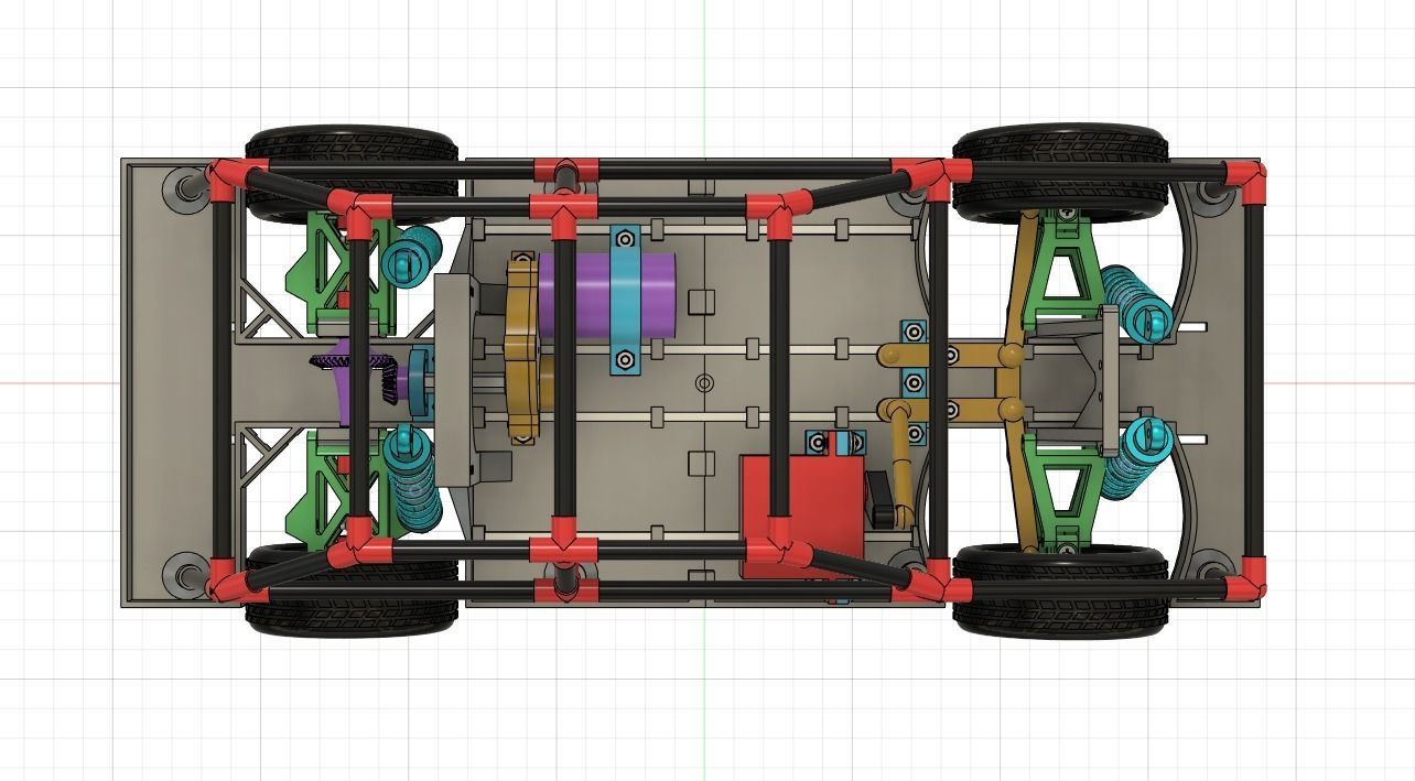 Fully 3d printed RC 3D model 3D printable | CGTrader