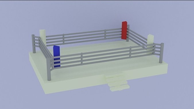 Boxing ring 3D model | CGTrader