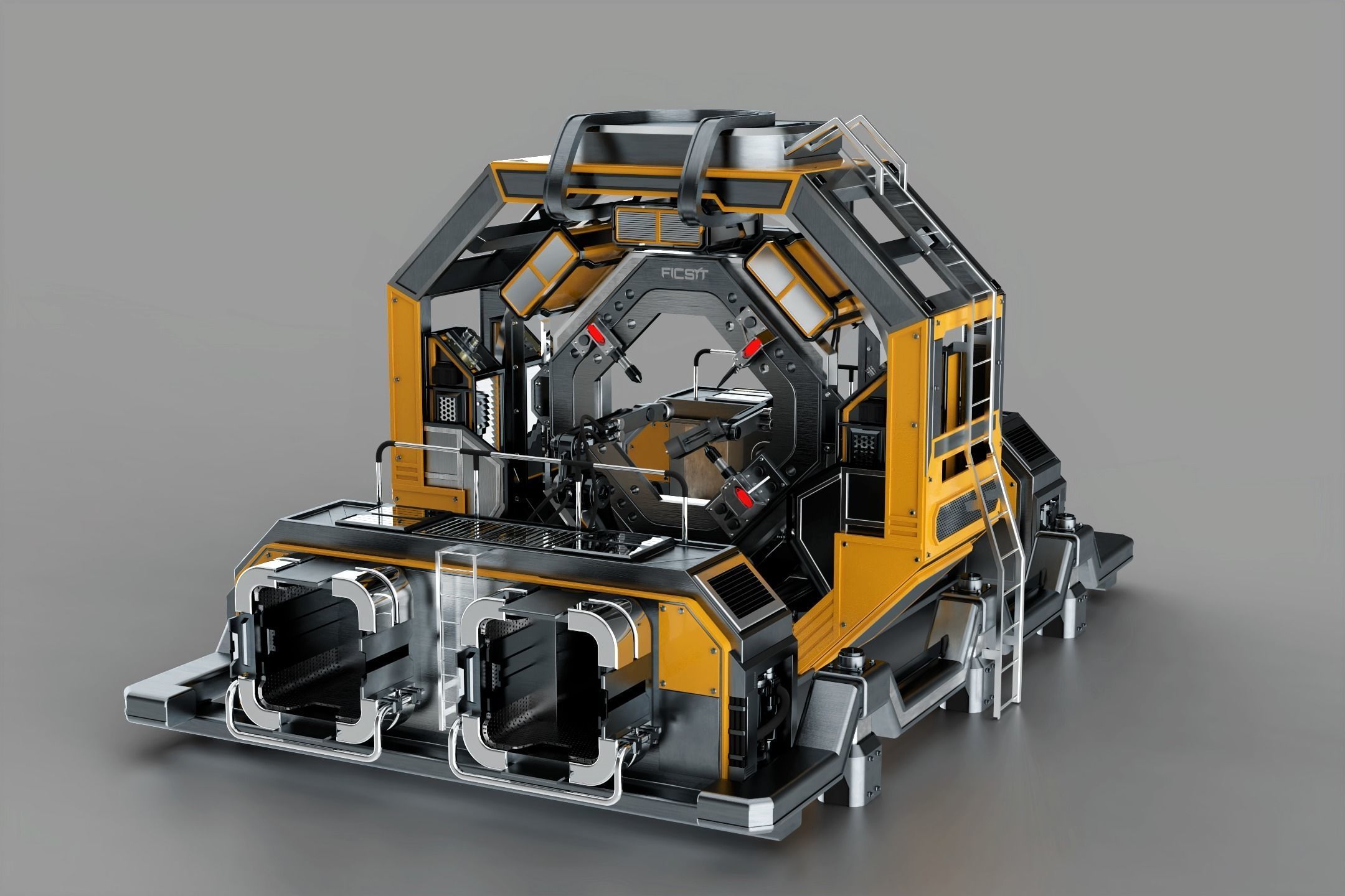 Satisfactory Assembler 3D model | CGTrader