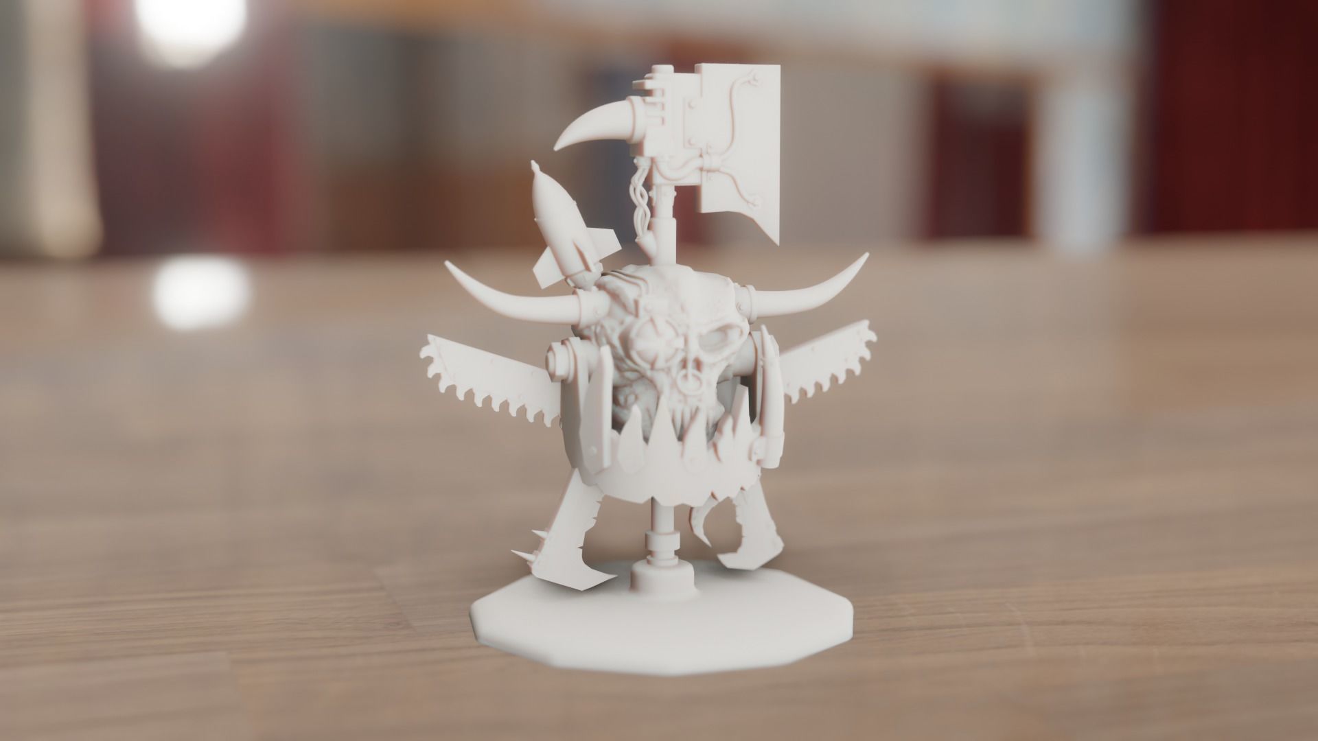 Orc figurine dot 40k 3D model 3D printable | CGTrader