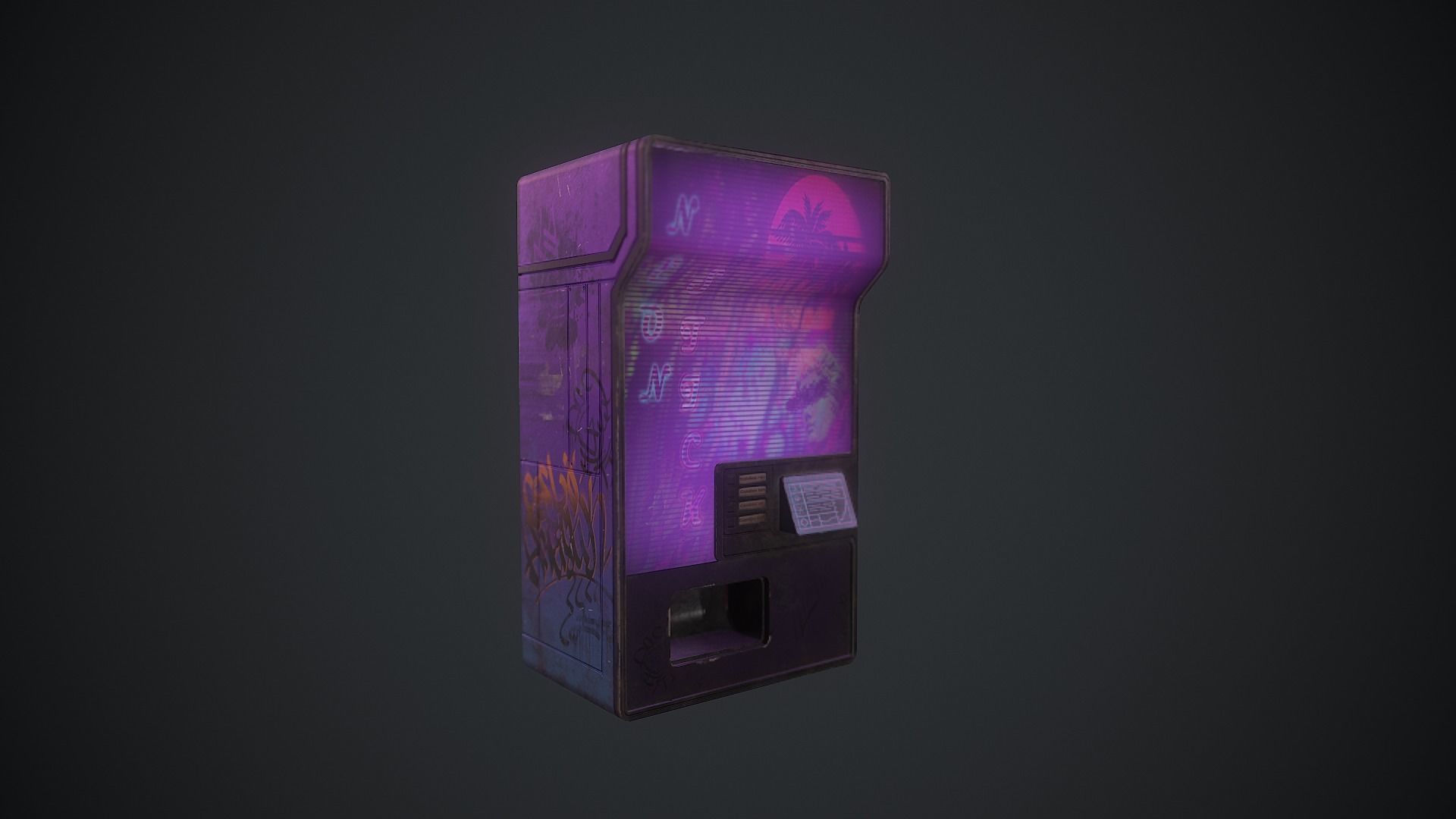 Vending machine free VR / AR / low-poly 3D model | CGTrader