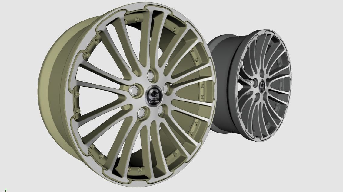 Wheels G Power 3D model | CGTrader