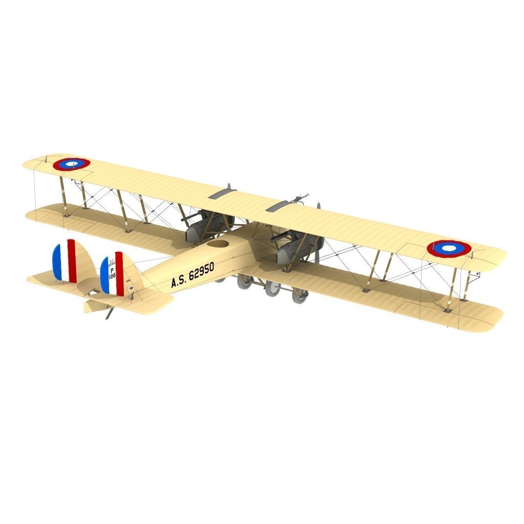 Martin MB-1 Bomber 3D model | CGTrader
