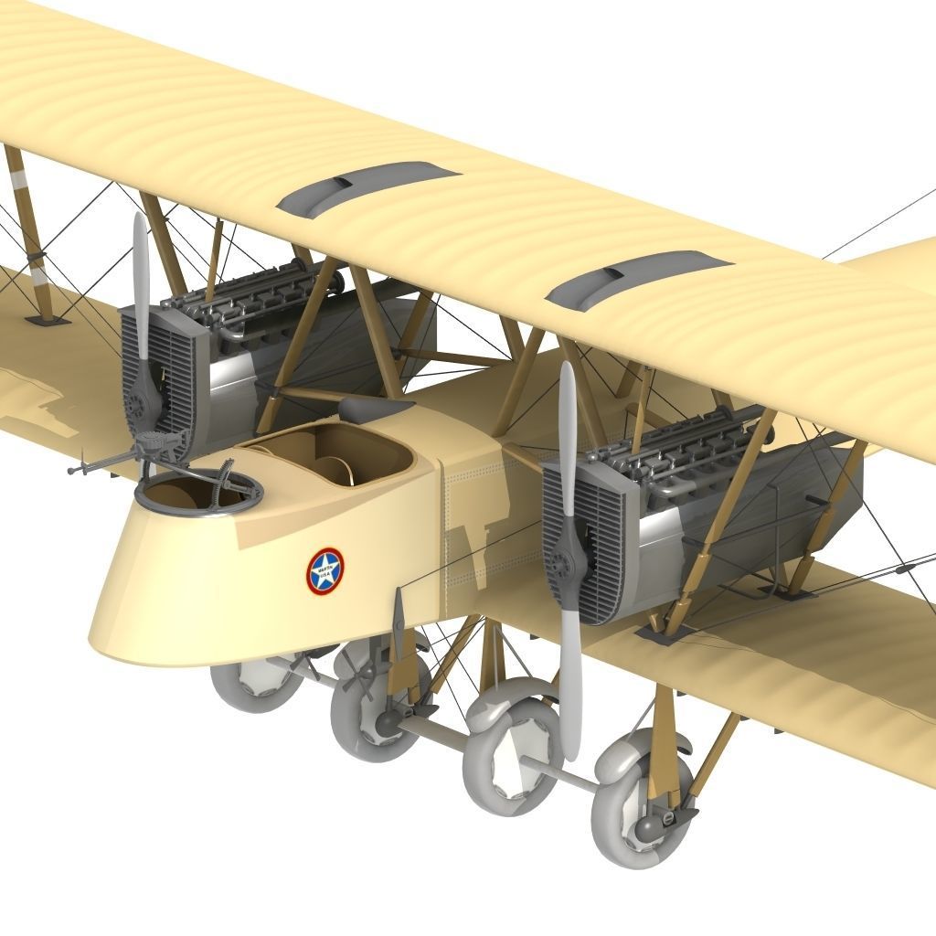 Martin MB-1 Bomber 3D model | CGTrader