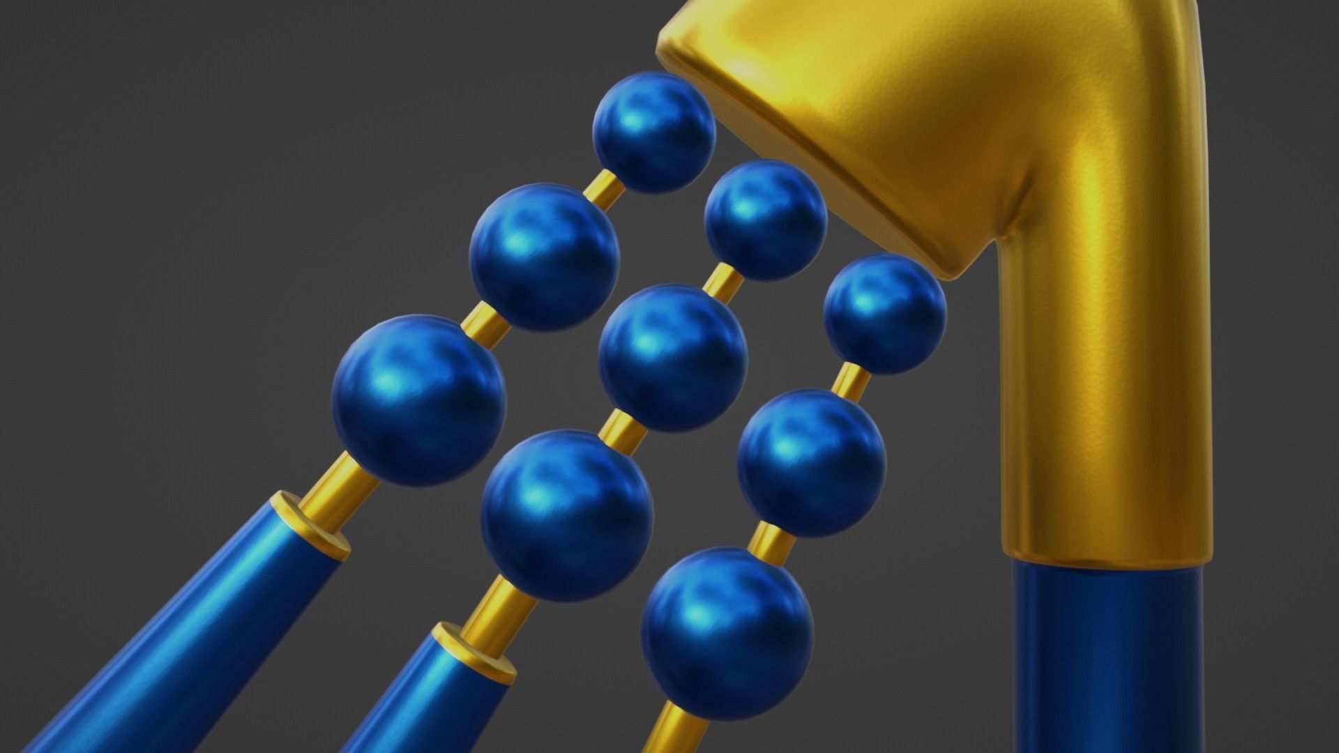 Egyptian Crook and Flail 3D model | CGTrader