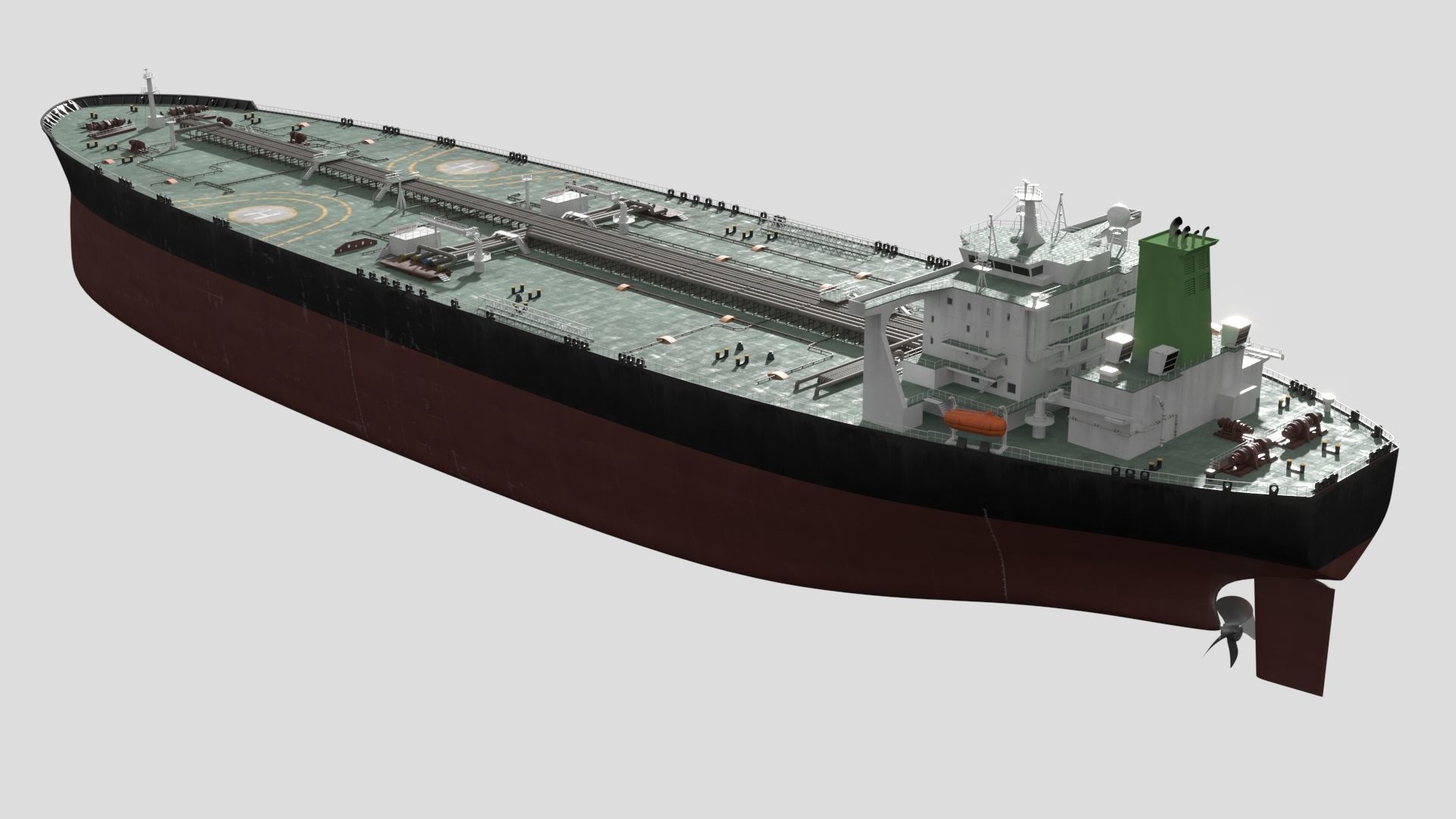 Oil Tanker 3D model | CGTrader