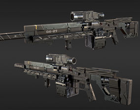 Rigged Gun 3D Models | CGTrader