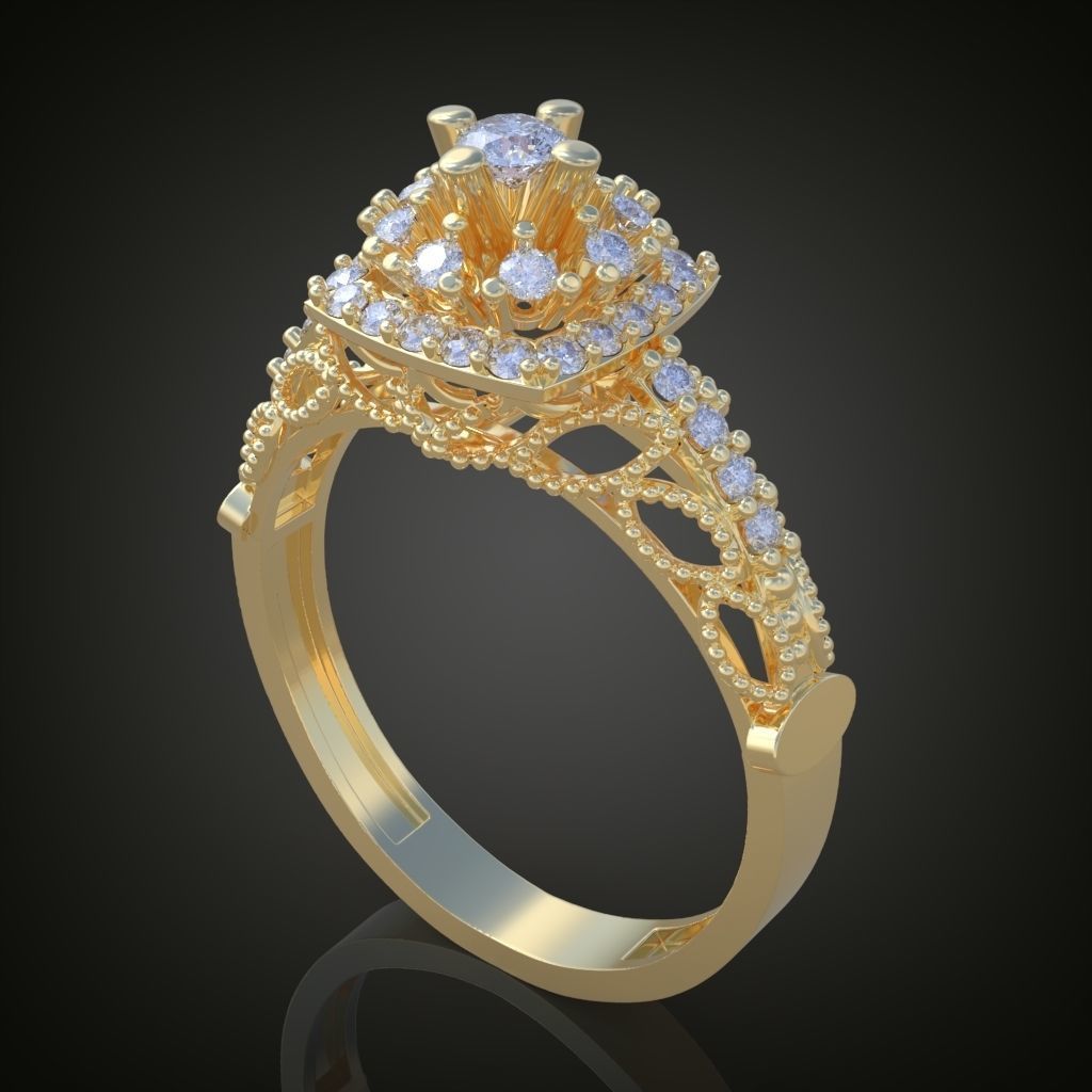 Ring 3D model 0093 printable model20 3D model 3D printable | CGTrader