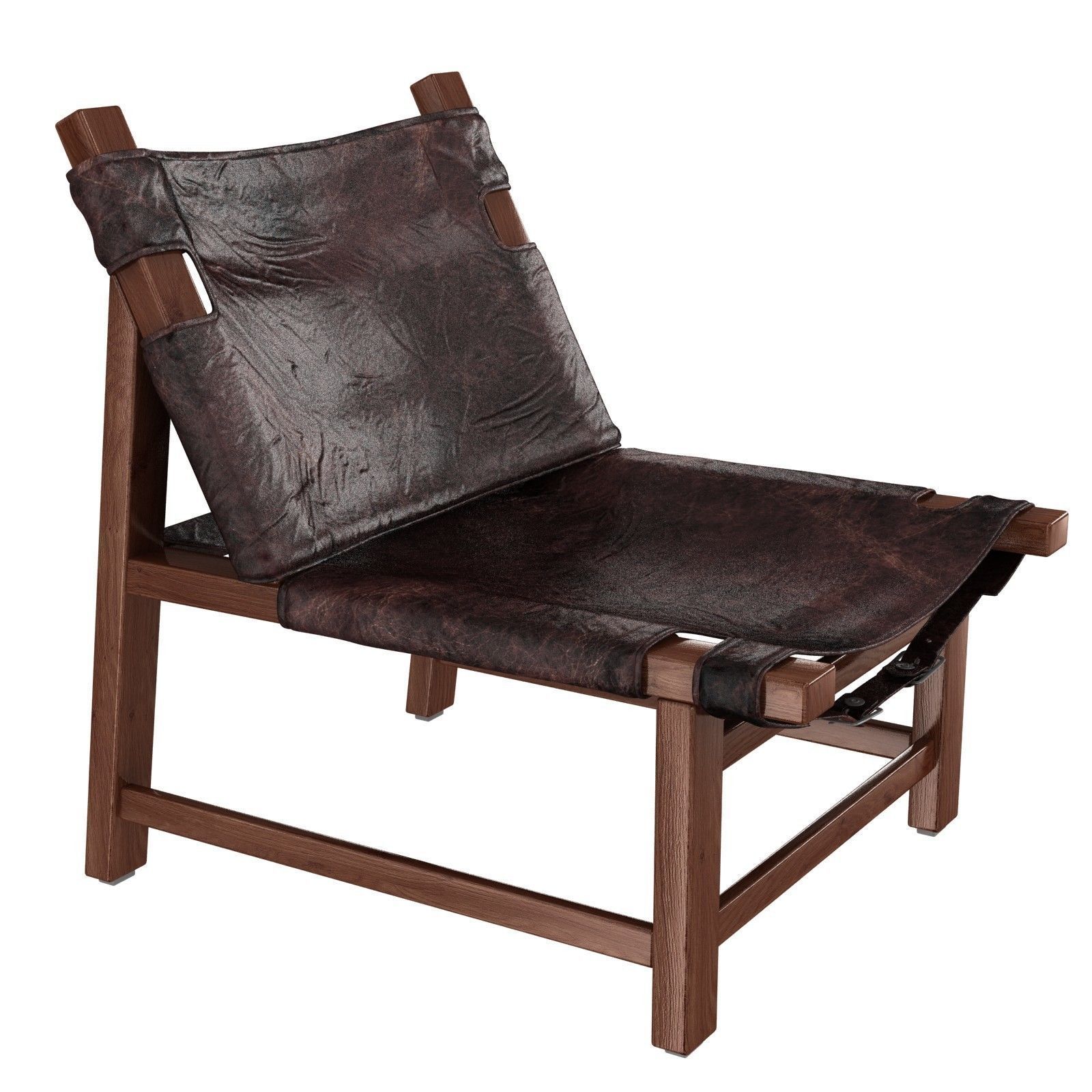 Primitive collections Winchester leather chair 3D model | CGTrader
