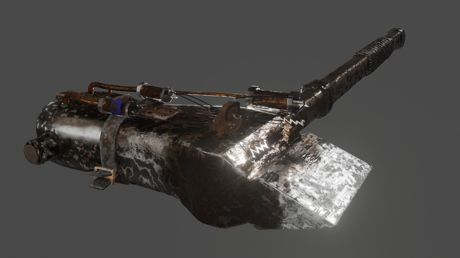 3D model Electro hammer VR / AR / low-poly | CGTrader