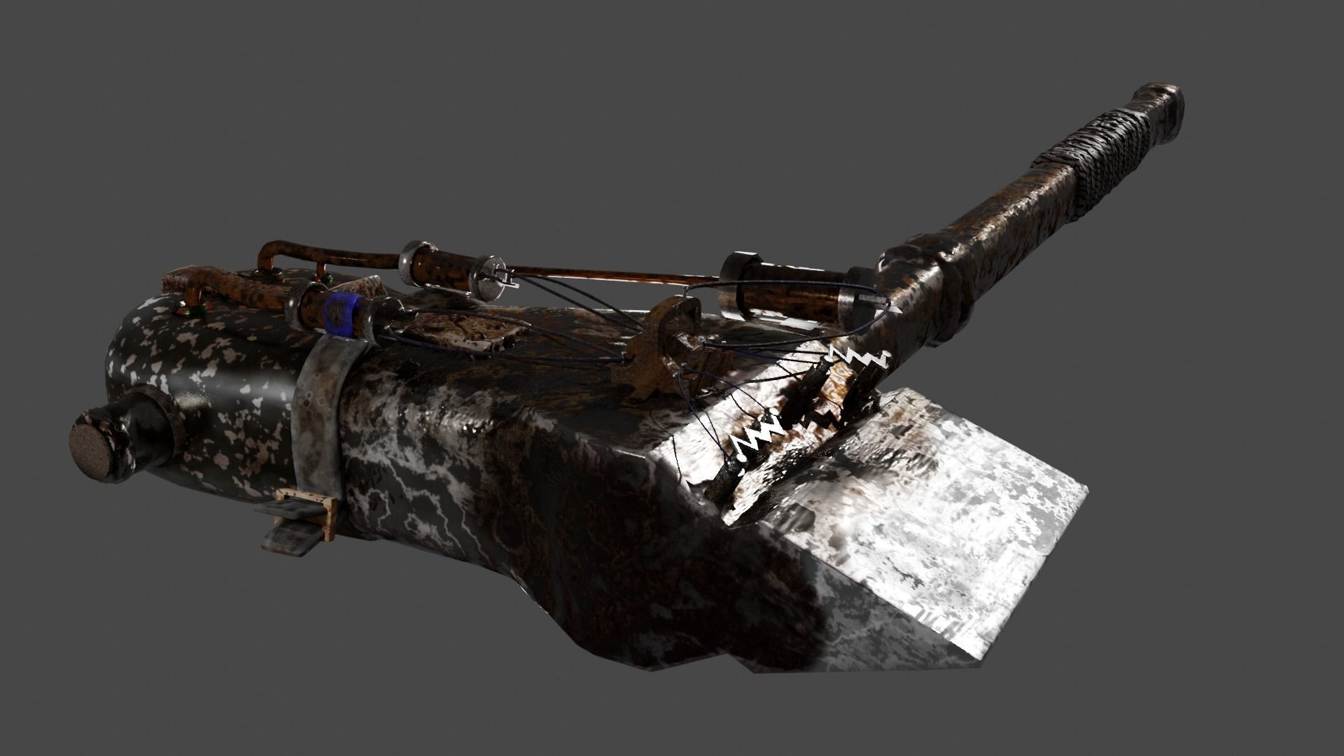 3D model Electro hammer VR / AR / low-poly | CGTrader