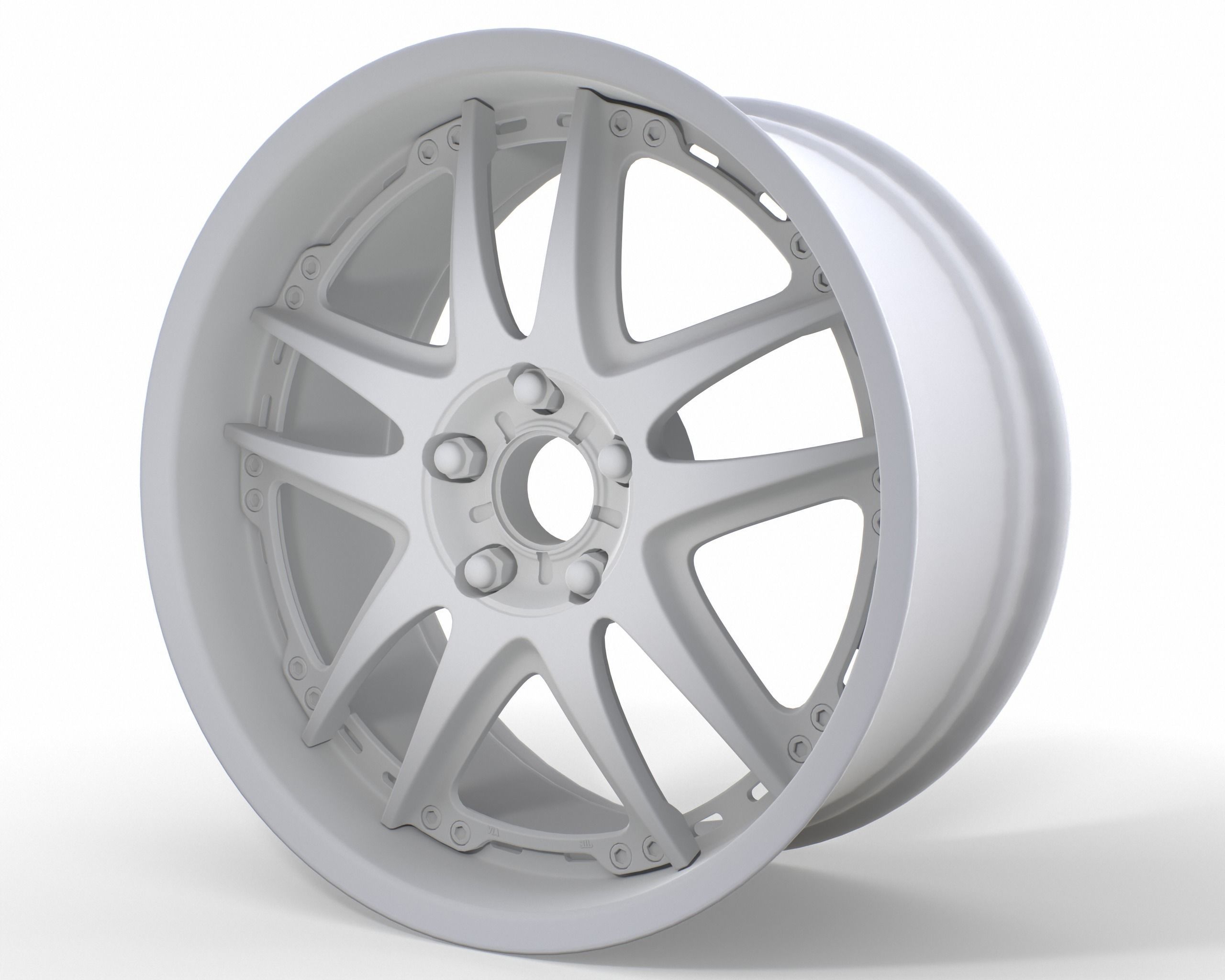 3D model Rays Volk Racing GT-V VR / AR / low-poly | CGTrader