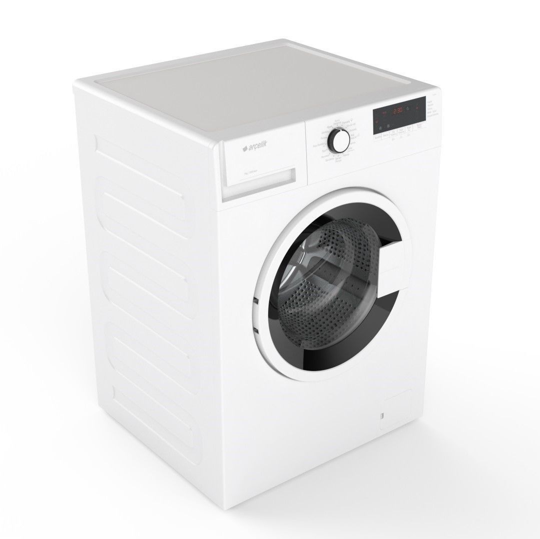 Arcelik 7100 M Washing Machine 3D model | CGTrader