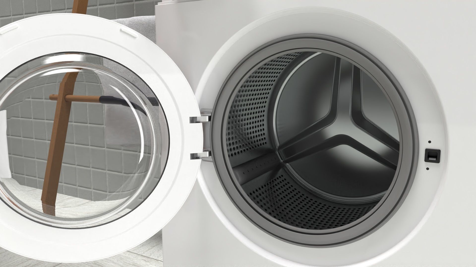 Arcelik 7100 M Washing Machine 3D model | CGTrader