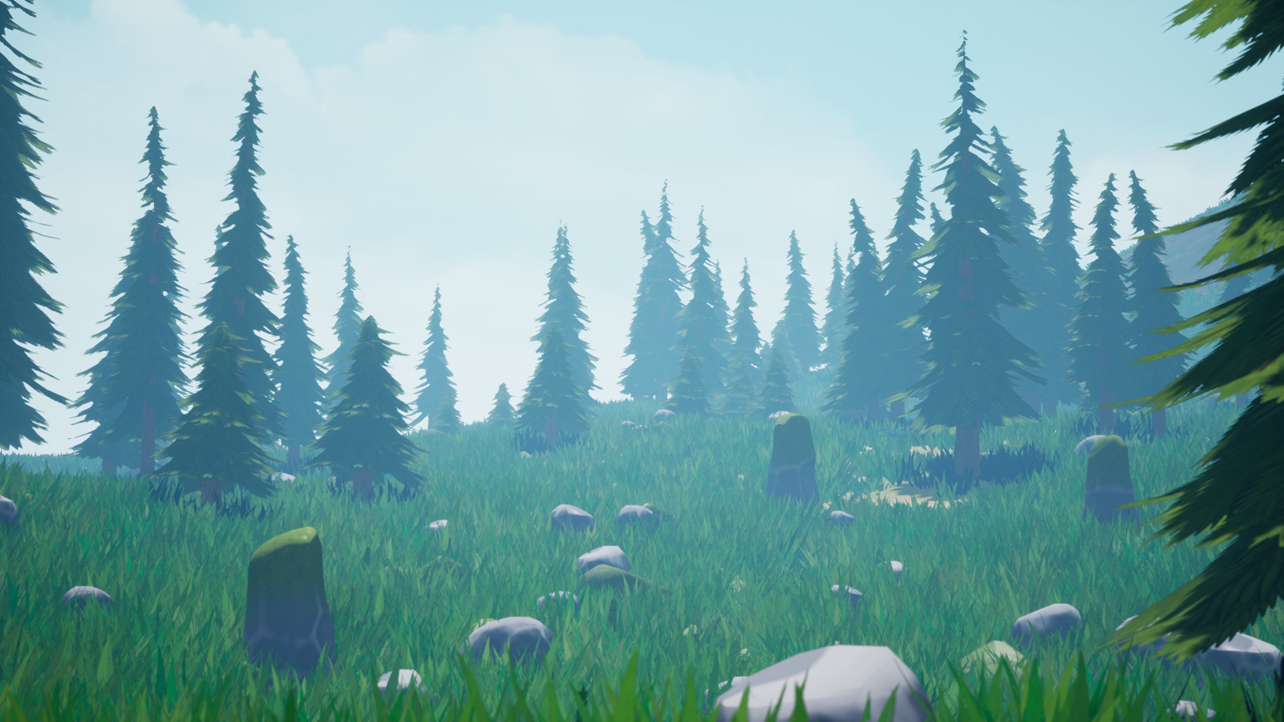 3D model Stylized Nature Pack UE4 VR / AR / low-poly | CGTrader