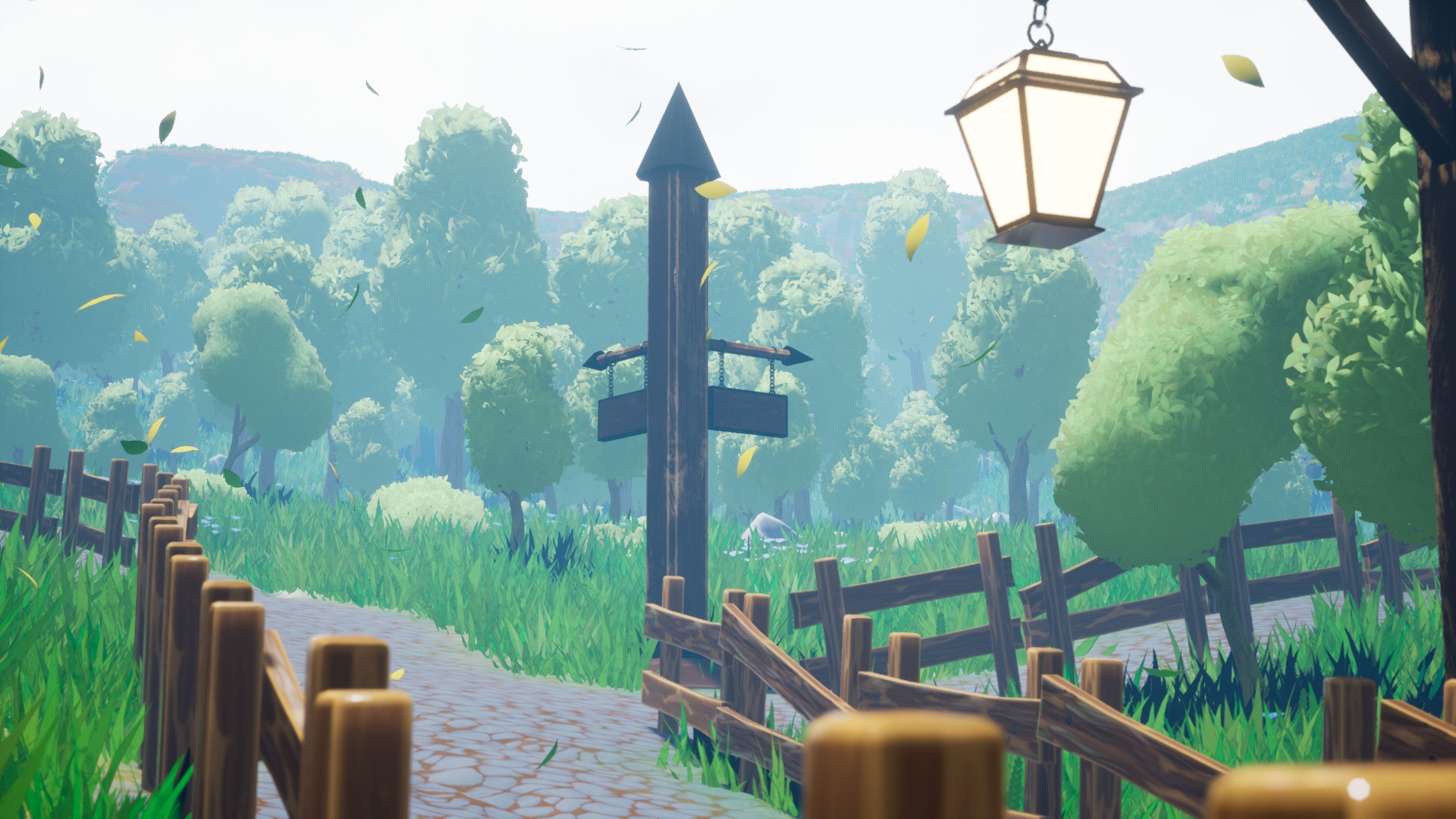 3D model Stylized Nature Pack UE4 VR / AR / low-poly | CGTrader
